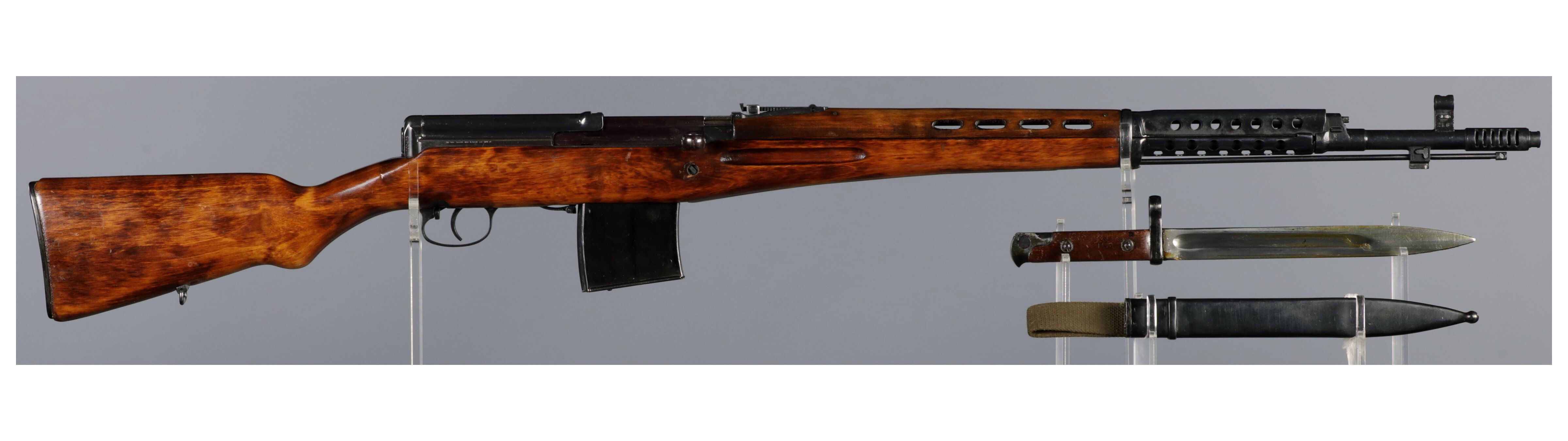 "1940" Dated Soviet Podolsk Arsenal SVT-40 Rifle with Bayonet | Rock ...