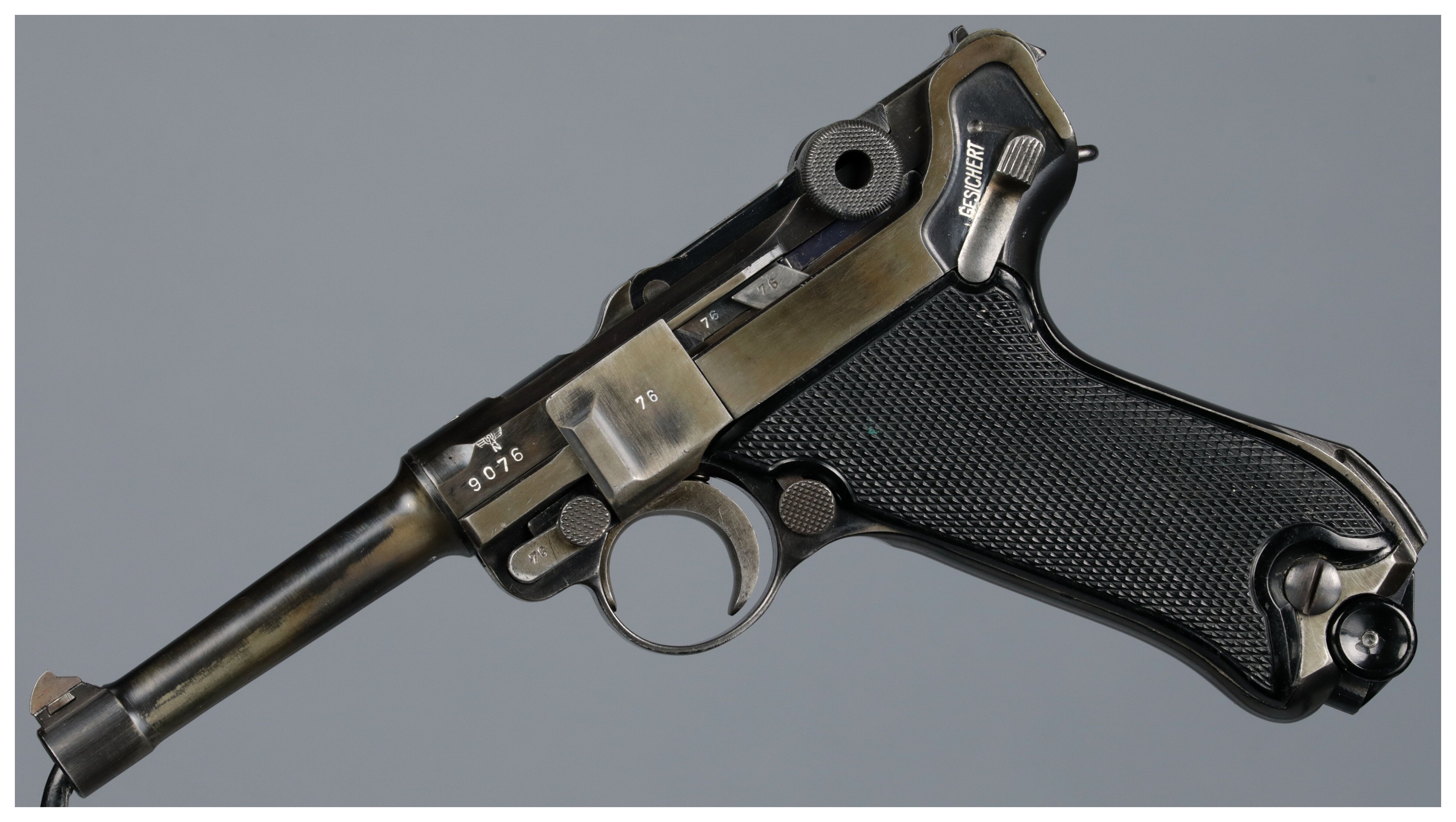 Mauser Banner "42" Date Luger Pistol with Holster | Rock Island Auction