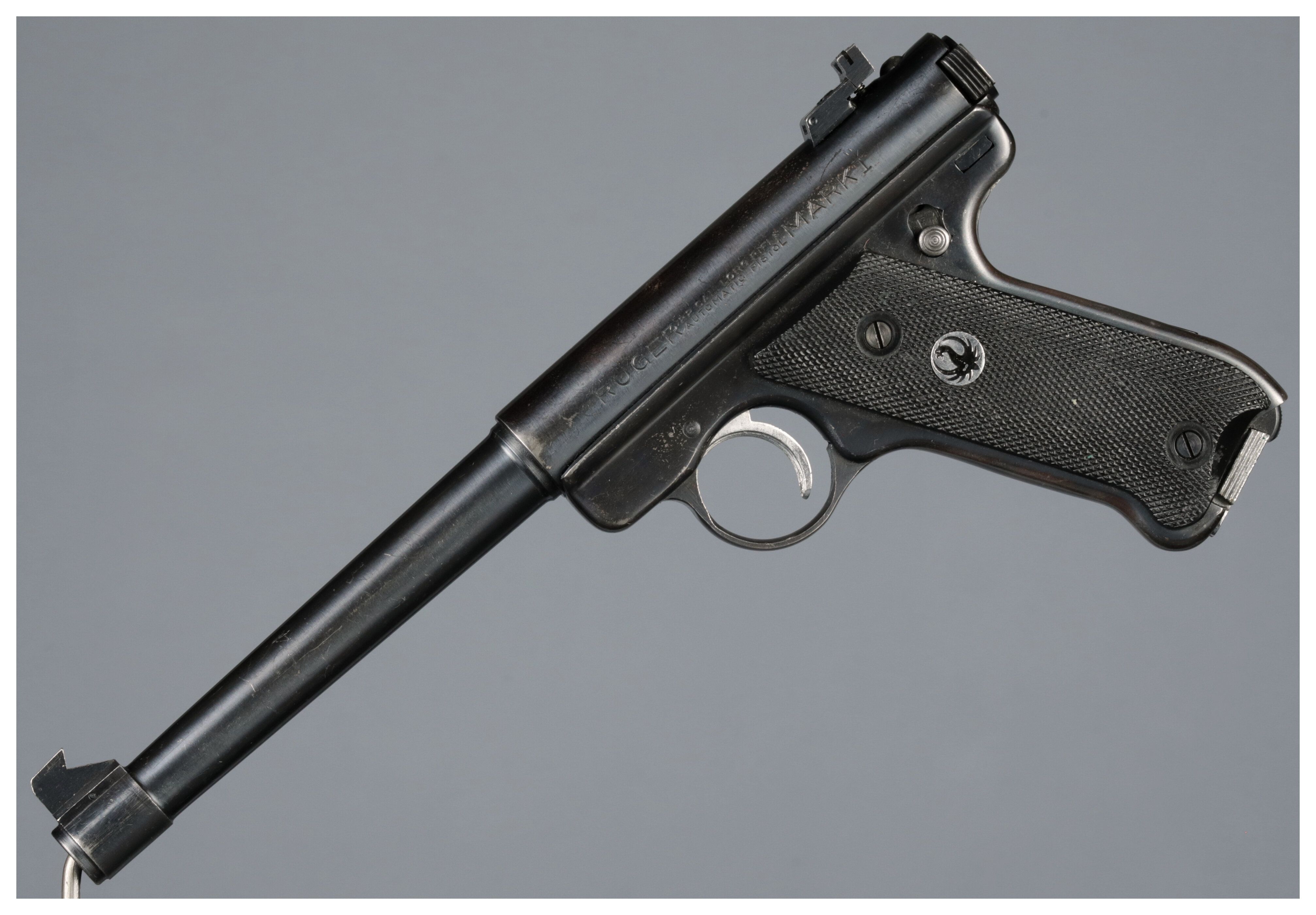 U.S. Marked Ruger Mark I Pistol with Ruger Collectors' Letter | Rock ...