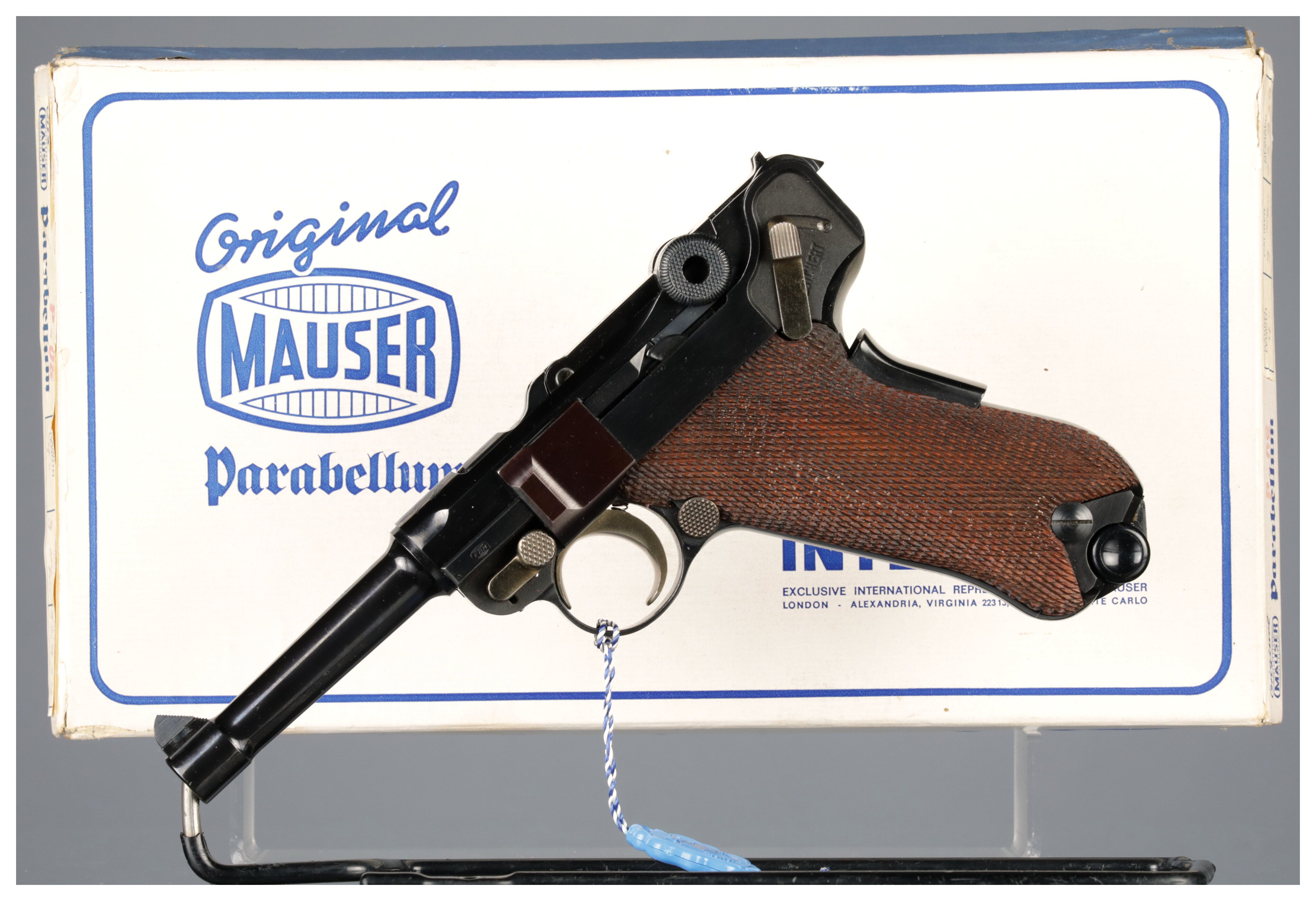 Mauser/Interarms American Eagle Parabellum Luger with Box | Rock Island ...