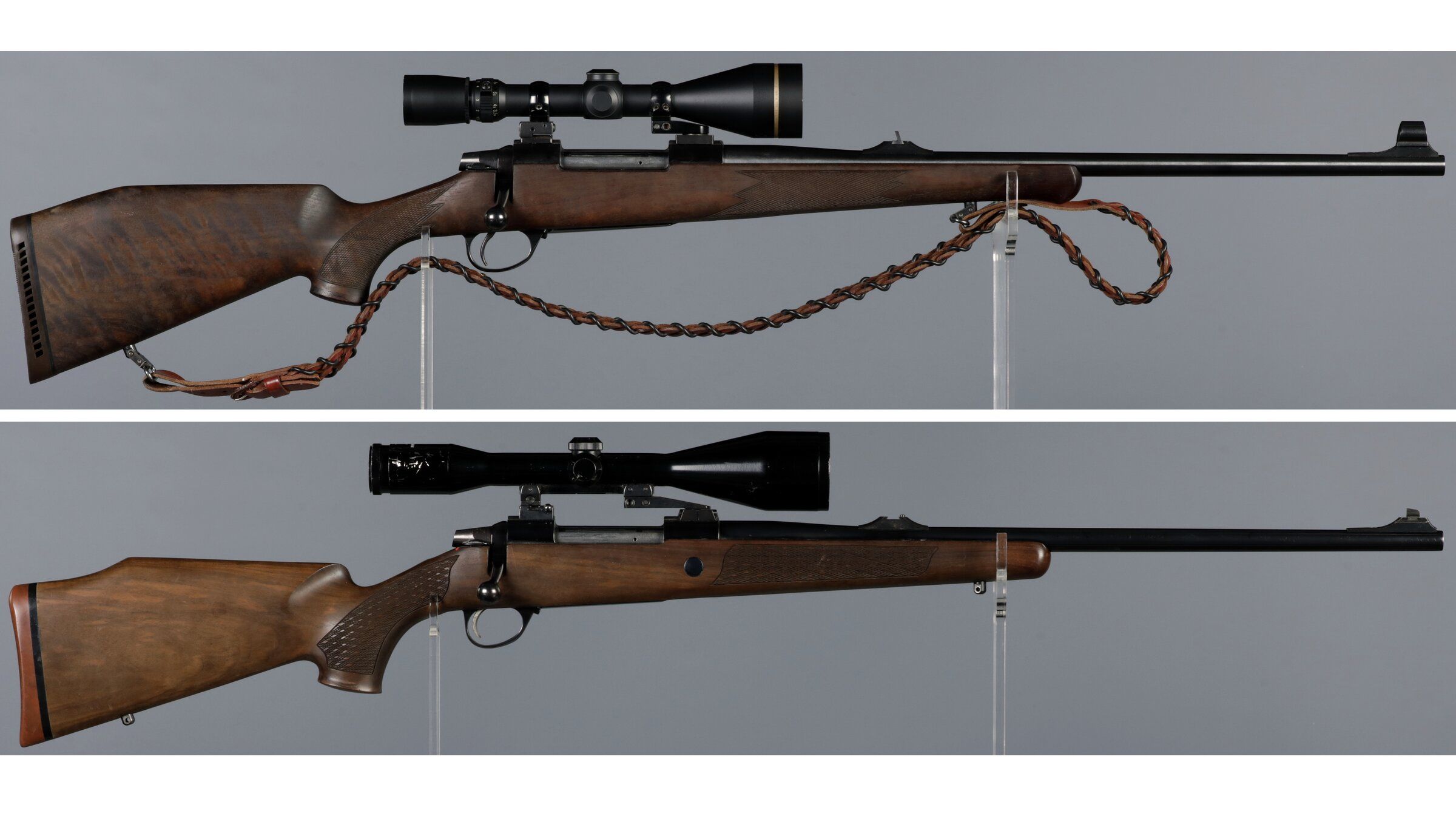 Two Sako AV Bolt Action Sporting Rifles with Scopes | Rock Island Auction