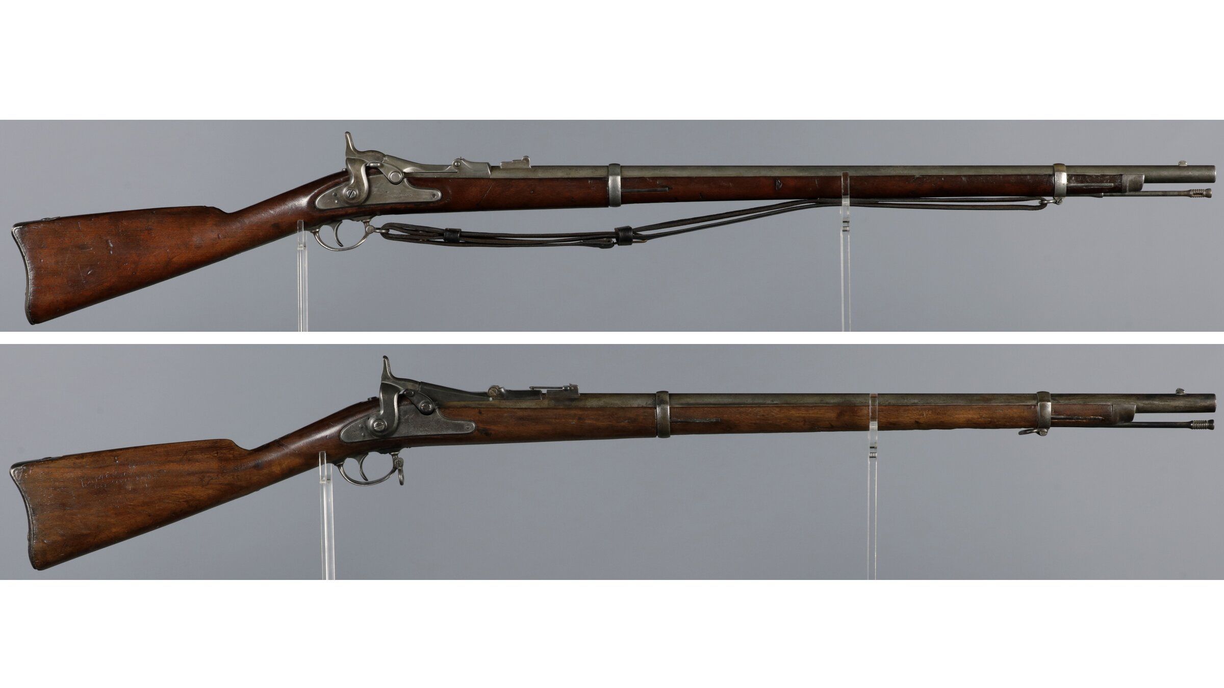 Two U.S. Springfield Trapdoor Rifles | Rock Island Auction