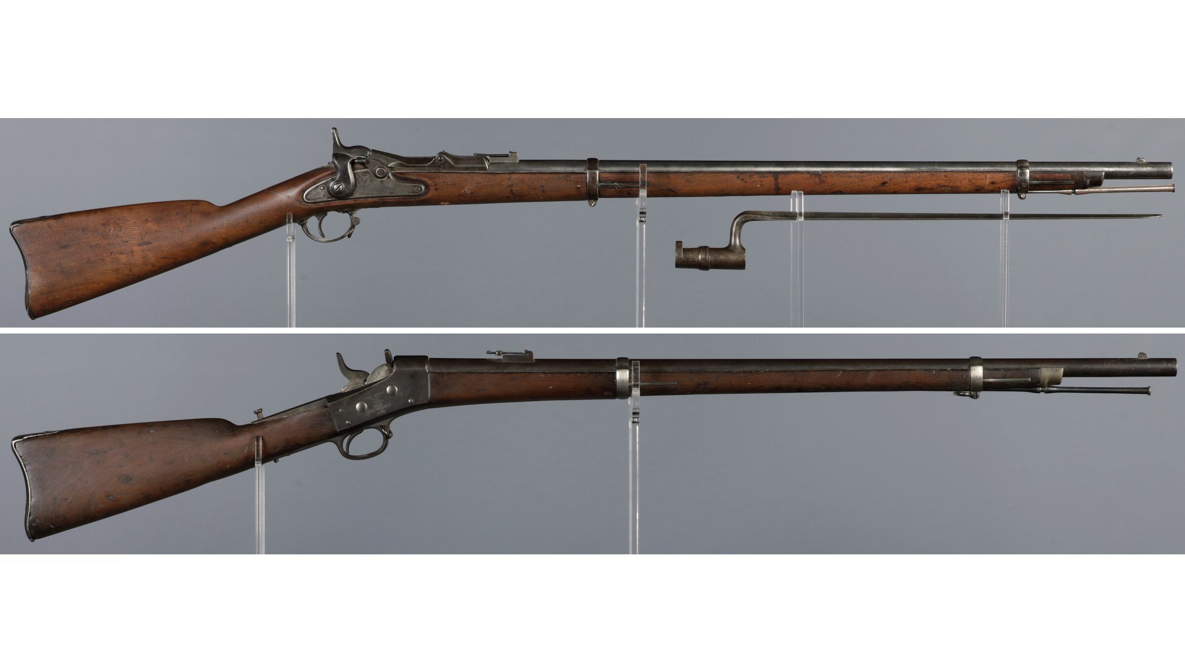Two U.S. Springfield Single Shot Military Rifles | Rock Island Auction