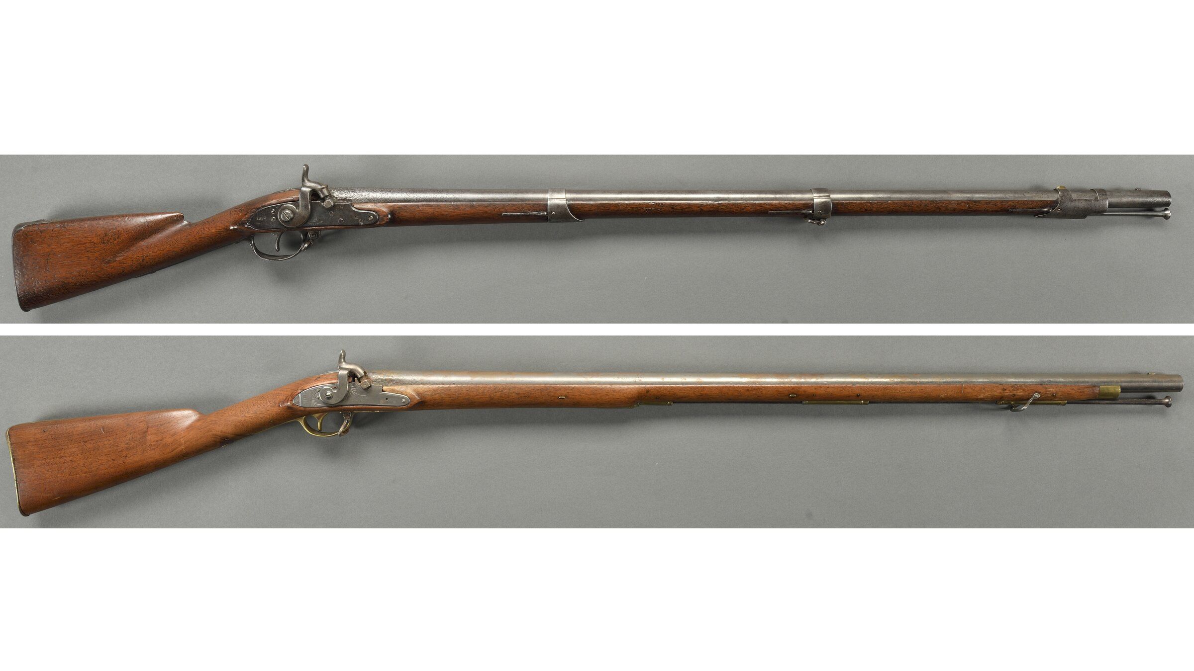 Two American Percussion Conversion Muskets | Rock Island Auction