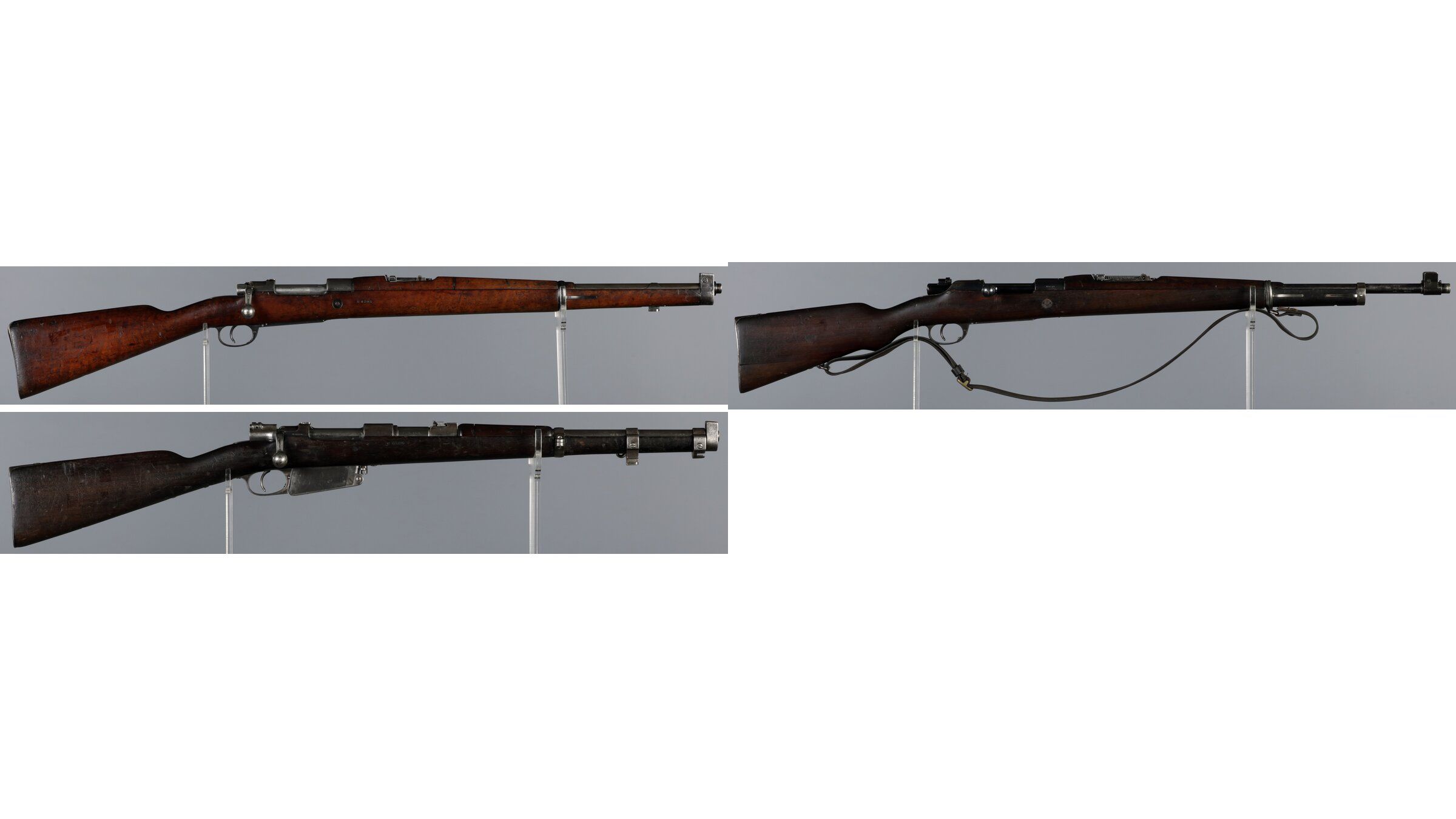 Three Military Bolt Action Long Guns | Rock Island Auction