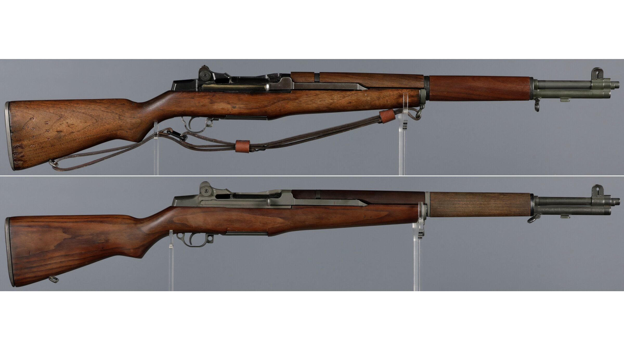 Two U.S. M1 Garand Semi Automatic Rifles | Rock Island Auction