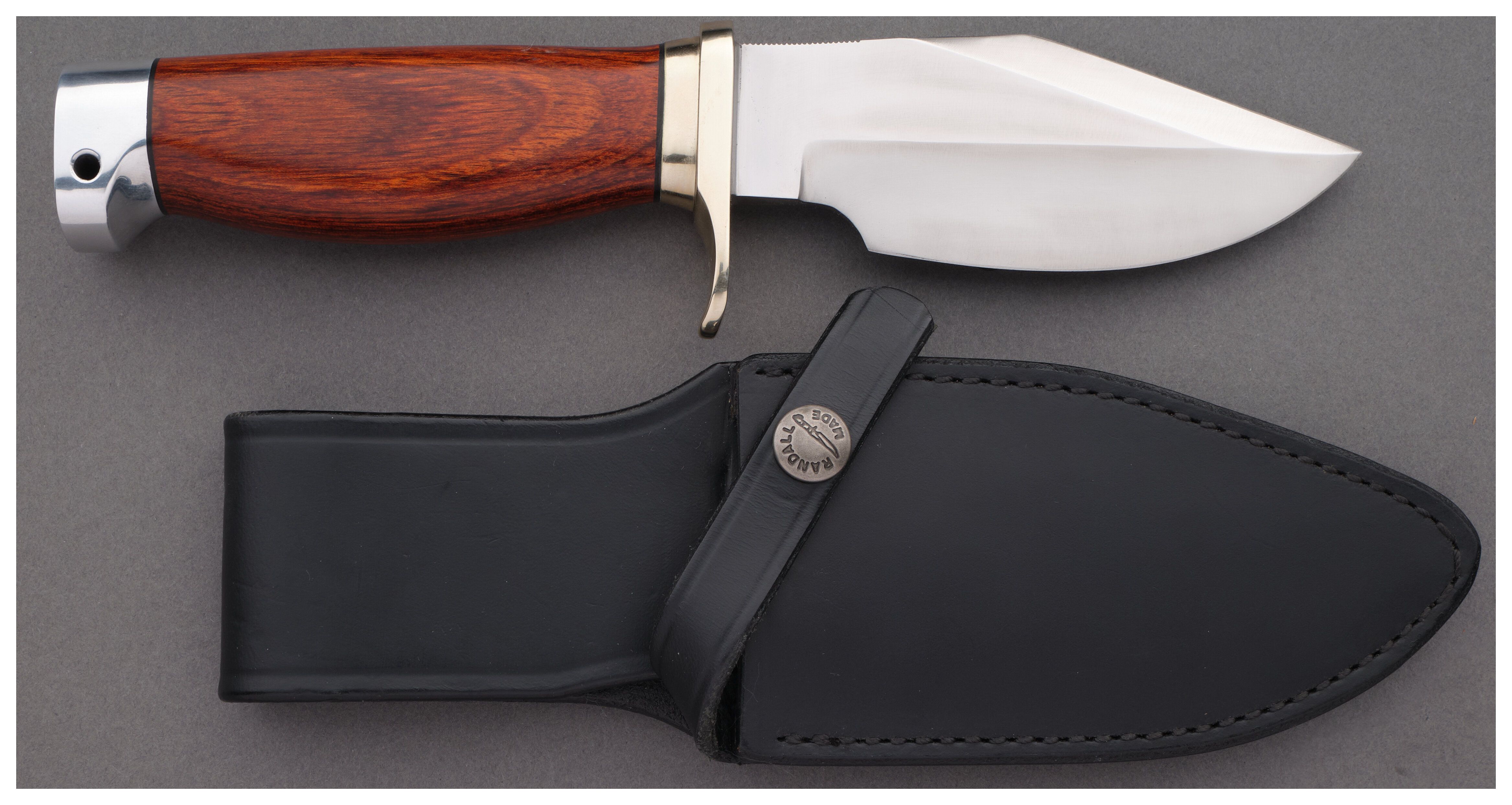 Randall Model 19 Bushmaster Knife with Sheath | Rock Island Auction