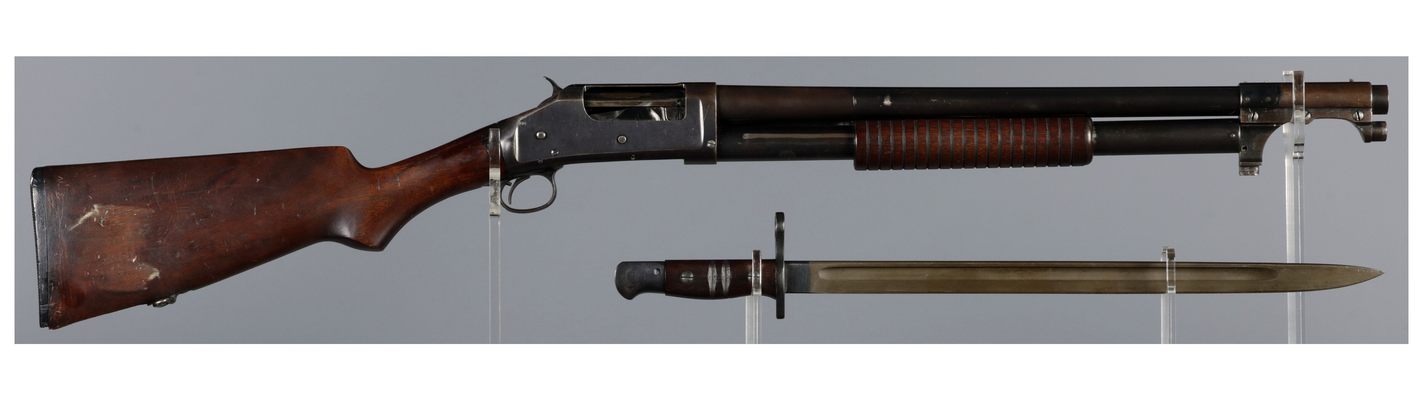 Winchester Model 1897 Trench Shotgun with Bayonet | Rock Island Auction