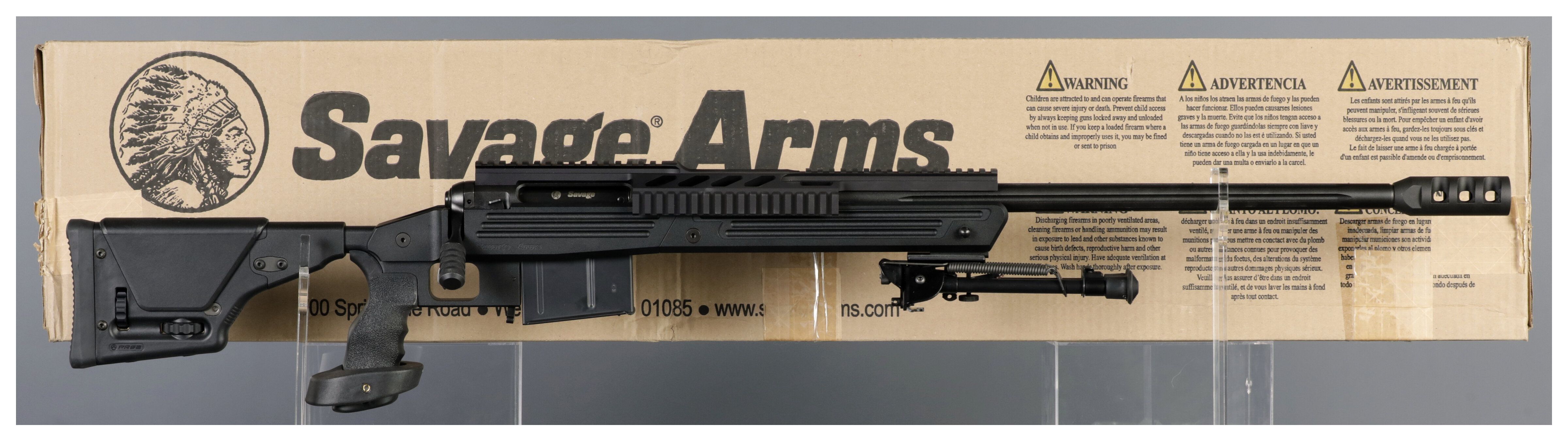 Savage Model 110BA Law Enforcement Rifle in .338 Lapua with Box | Rock ...