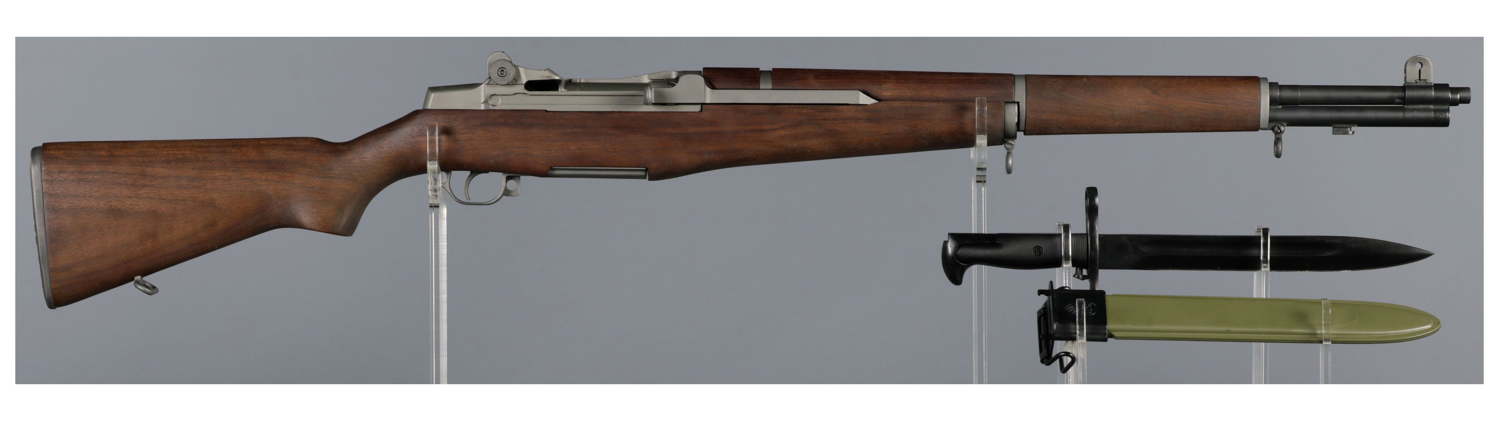 U.S. Springfield Armory M1 Garand Rifle with Bayonet | Rock Island Auction
