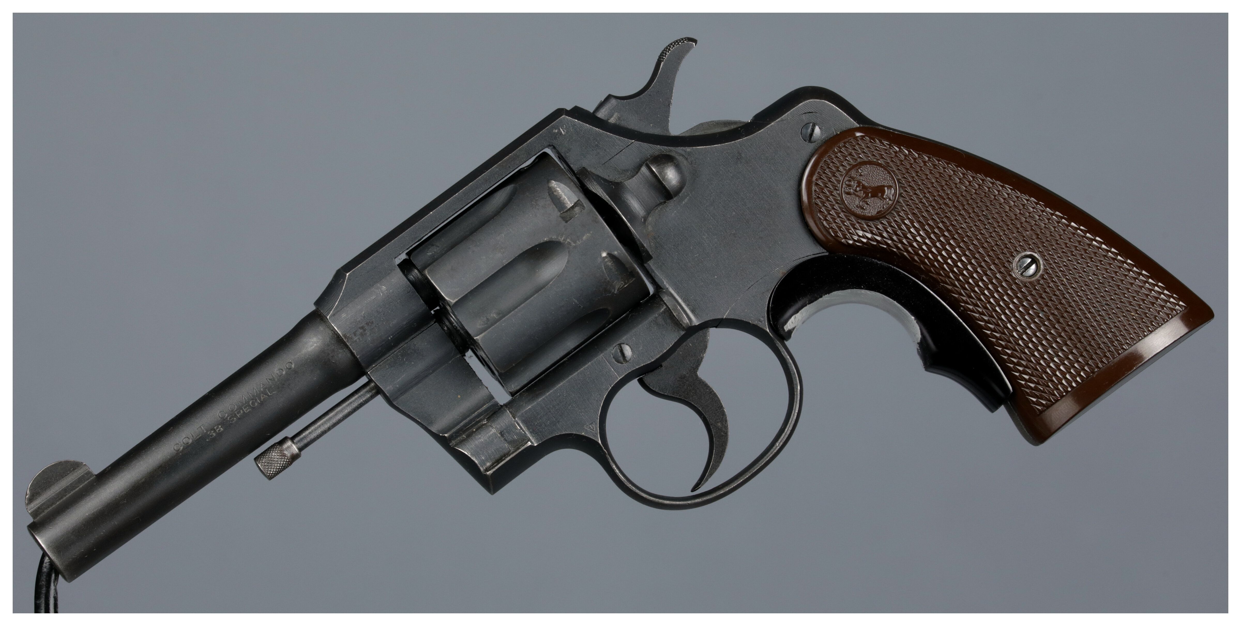 Police Department Marked Colt Commando Double Action Revolver | Rock ...