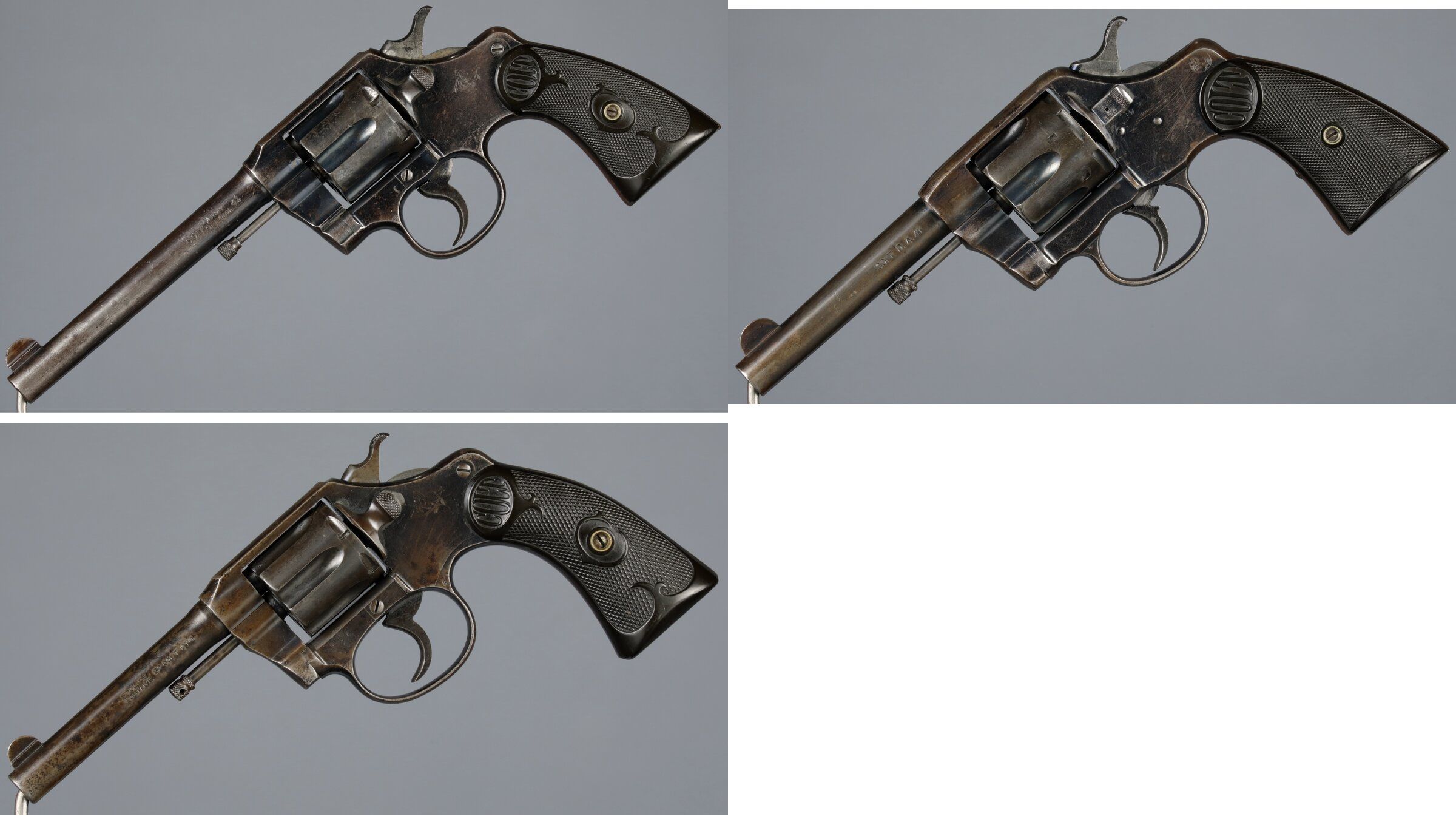 Three Colt Double Action Revolvers | Rock Island Auction