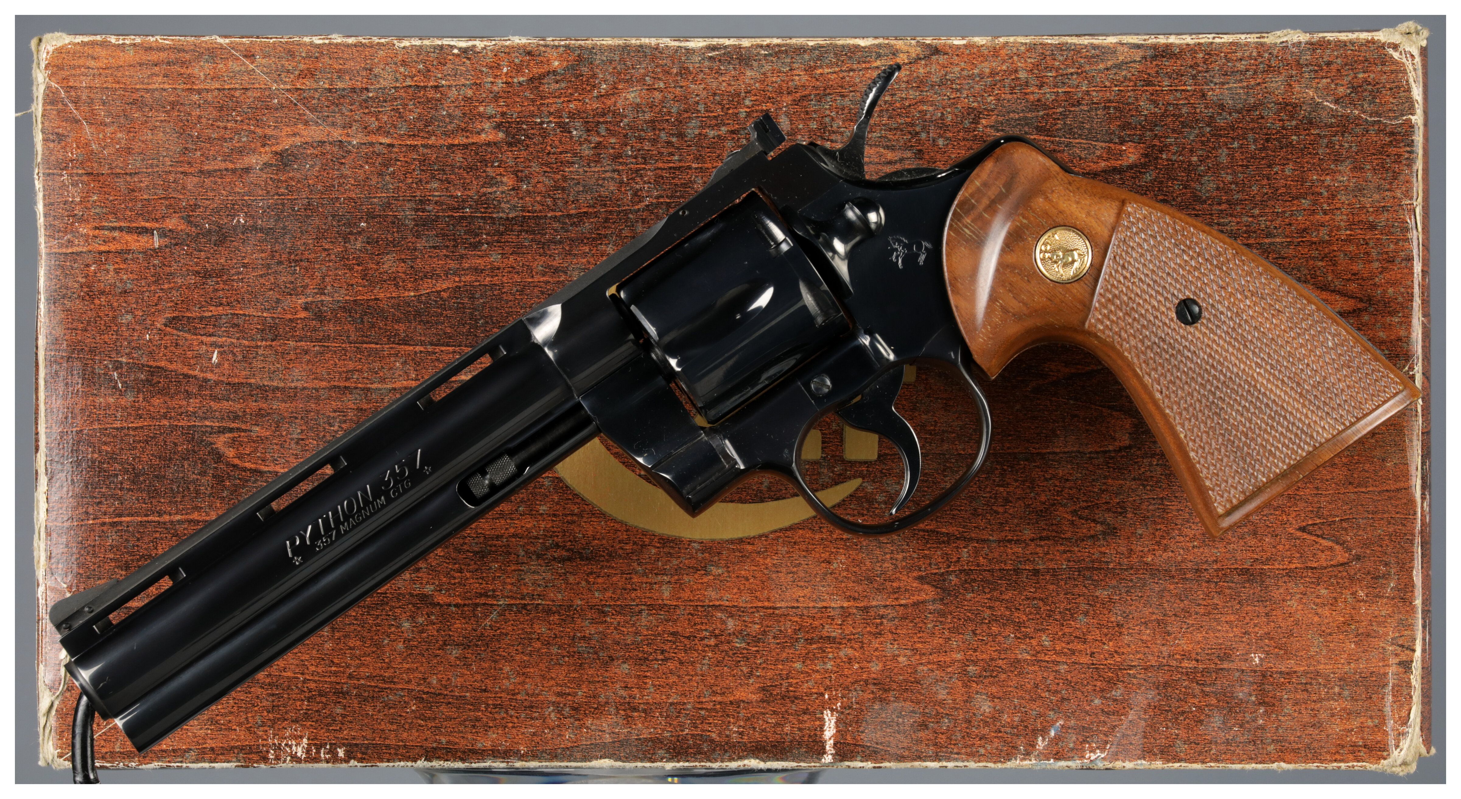 Colt Python Double Action Revolver with Box | Rock Island Auction