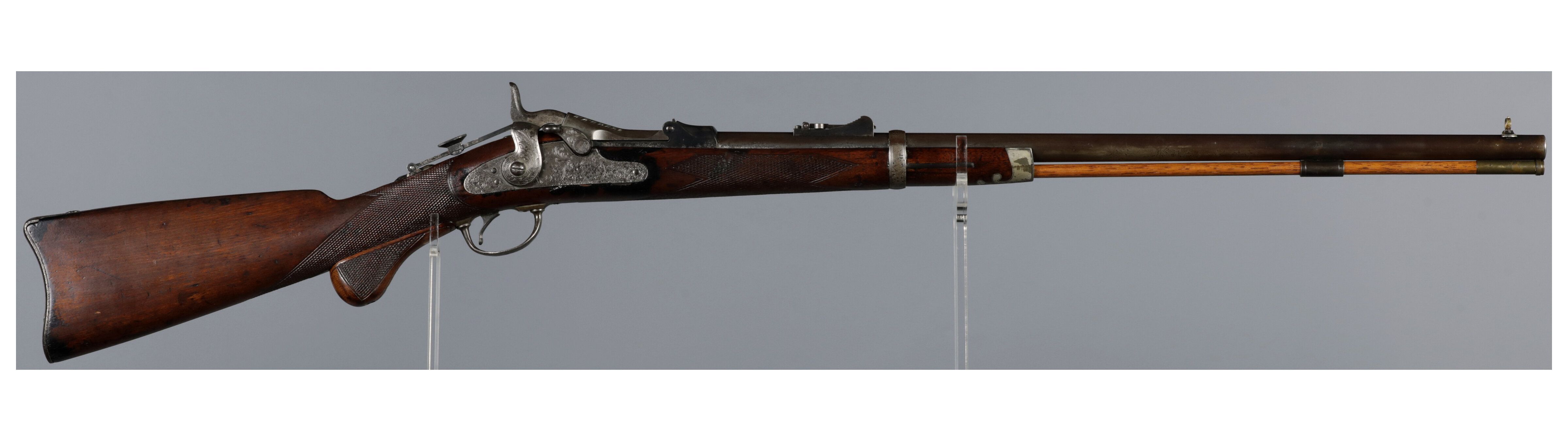 U.S. Springfield Officer's Model 1875 Trapdoor Rifle | Rock Island Auction
