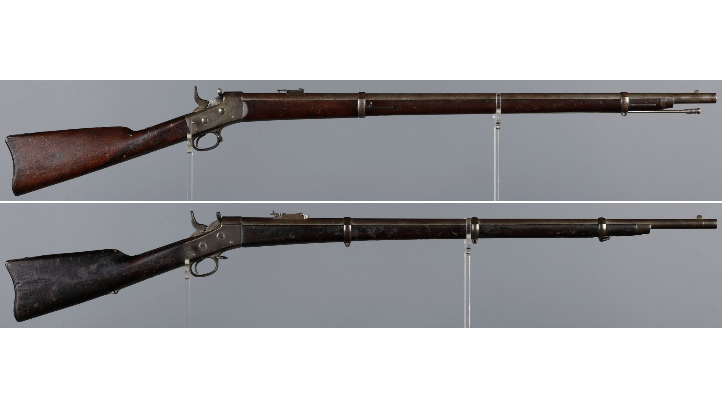 Two Antique Military Rolling Block Rifles | Rock Island Auction