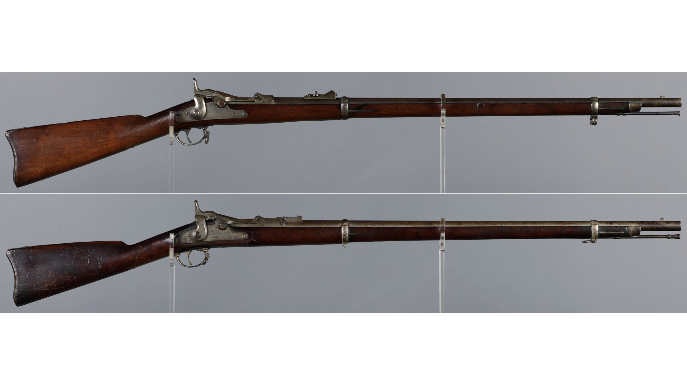 Two U.S. Springfield Trapdoor Rifles | Rock Island Auction
