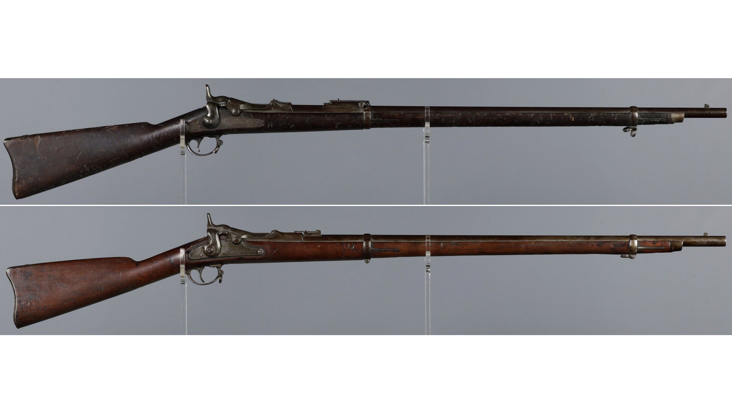 Two U.S. Springfield Trapdoor Rifles | Rock Island Auction