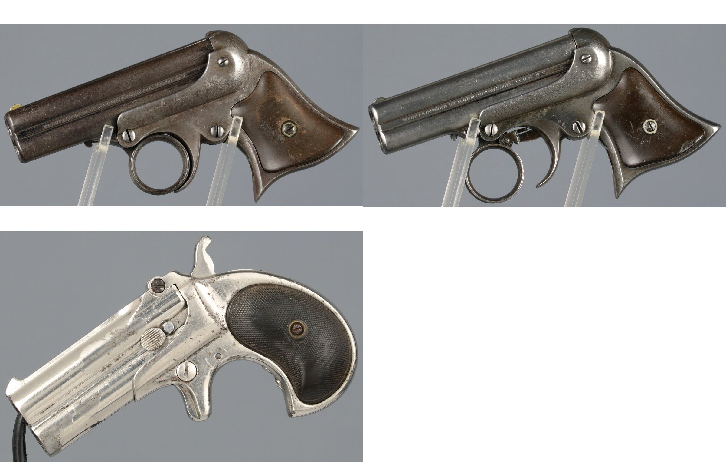 Three Remington Multi-Barrel Derringers | Rock Island Auction