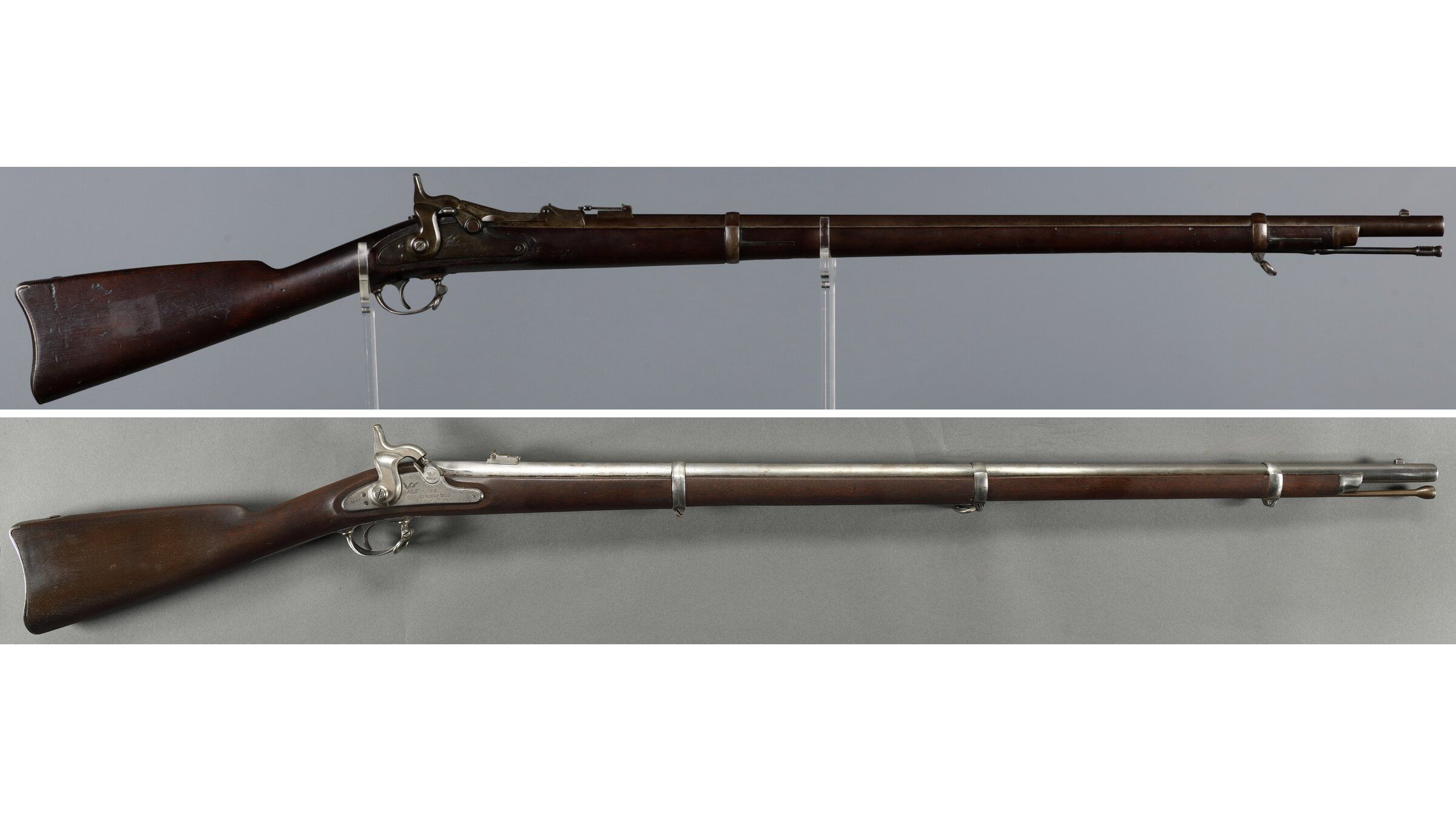 Two Antique U.S. Springfield Military Rifles | Rock Island Auction
