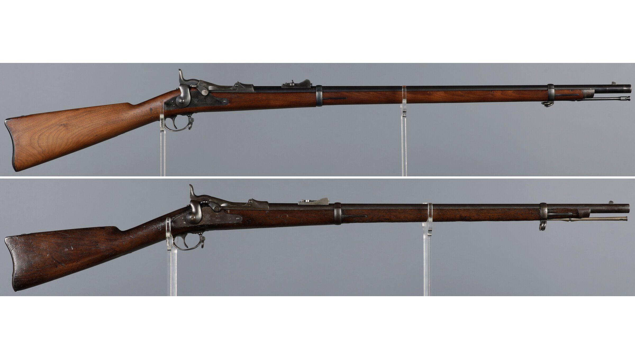 Two U.S. Springfield Trapdoor Rifles | Rock Island Auction