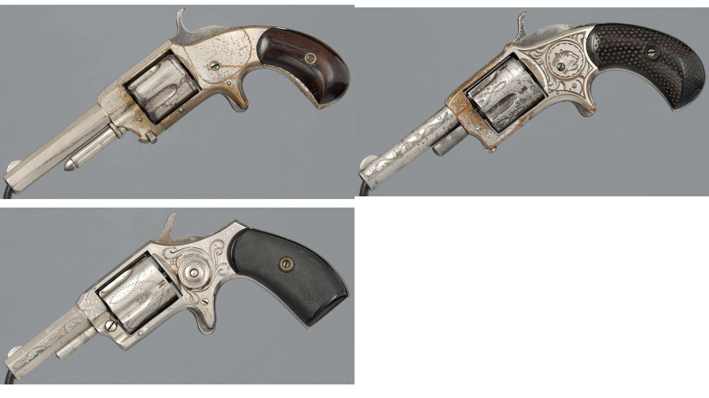 Three Antique American Spur Trigger Revolvers | Rock Island Auction