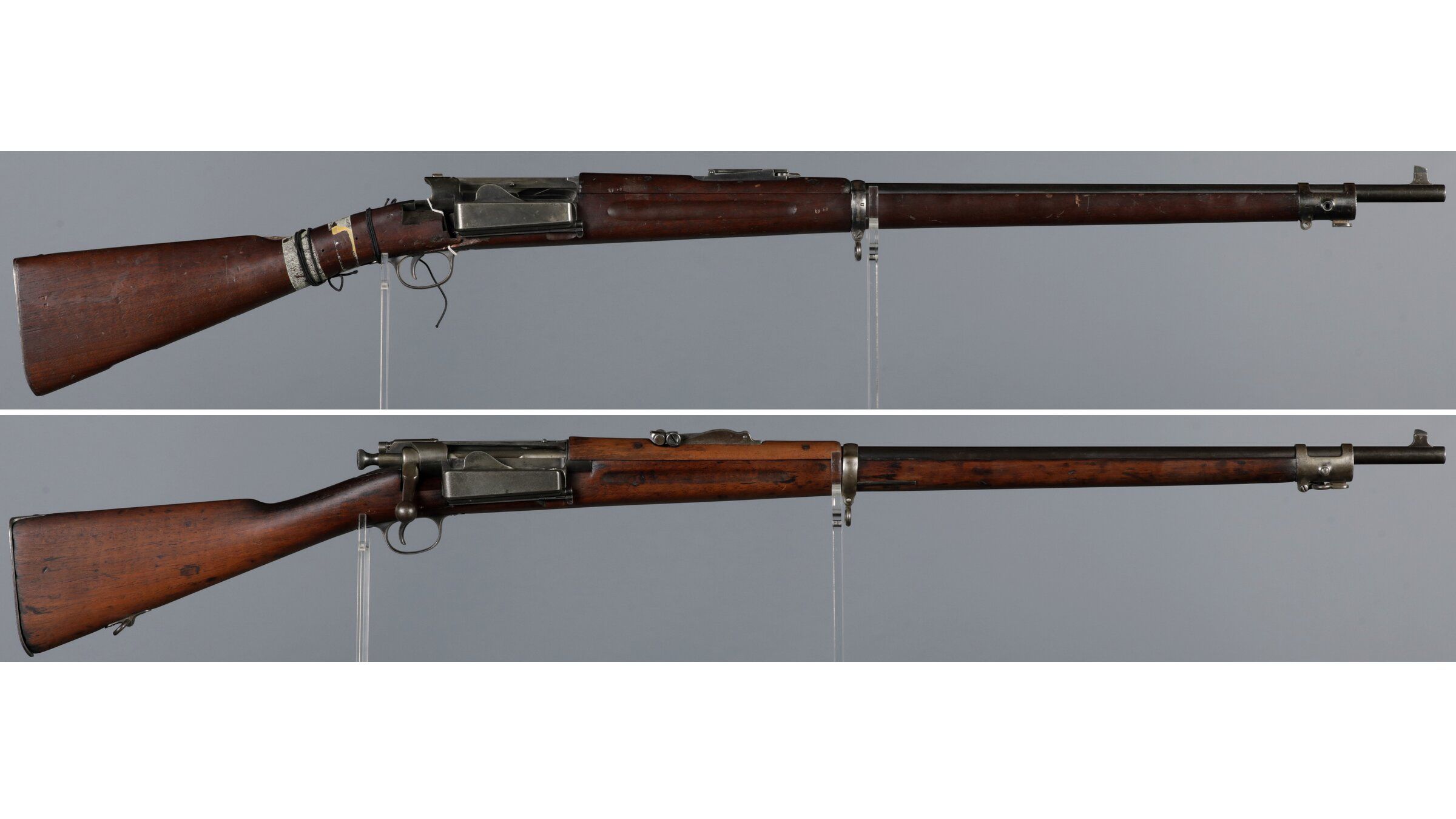 Two U.S. Springfield 1898 Krag-Jorgensen Rifles | Rock Island Auction