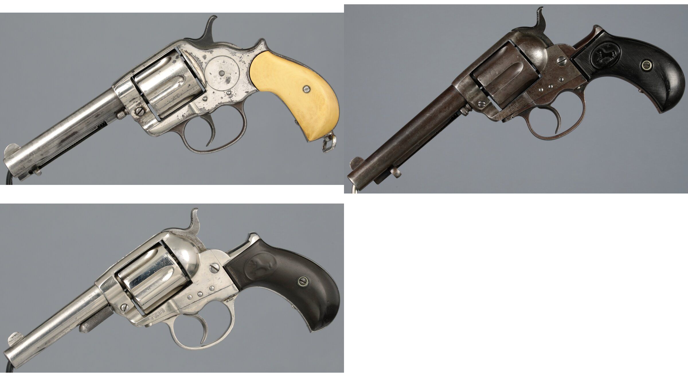 Three Colt Early Double Action Revolvers | Rock Island Auction