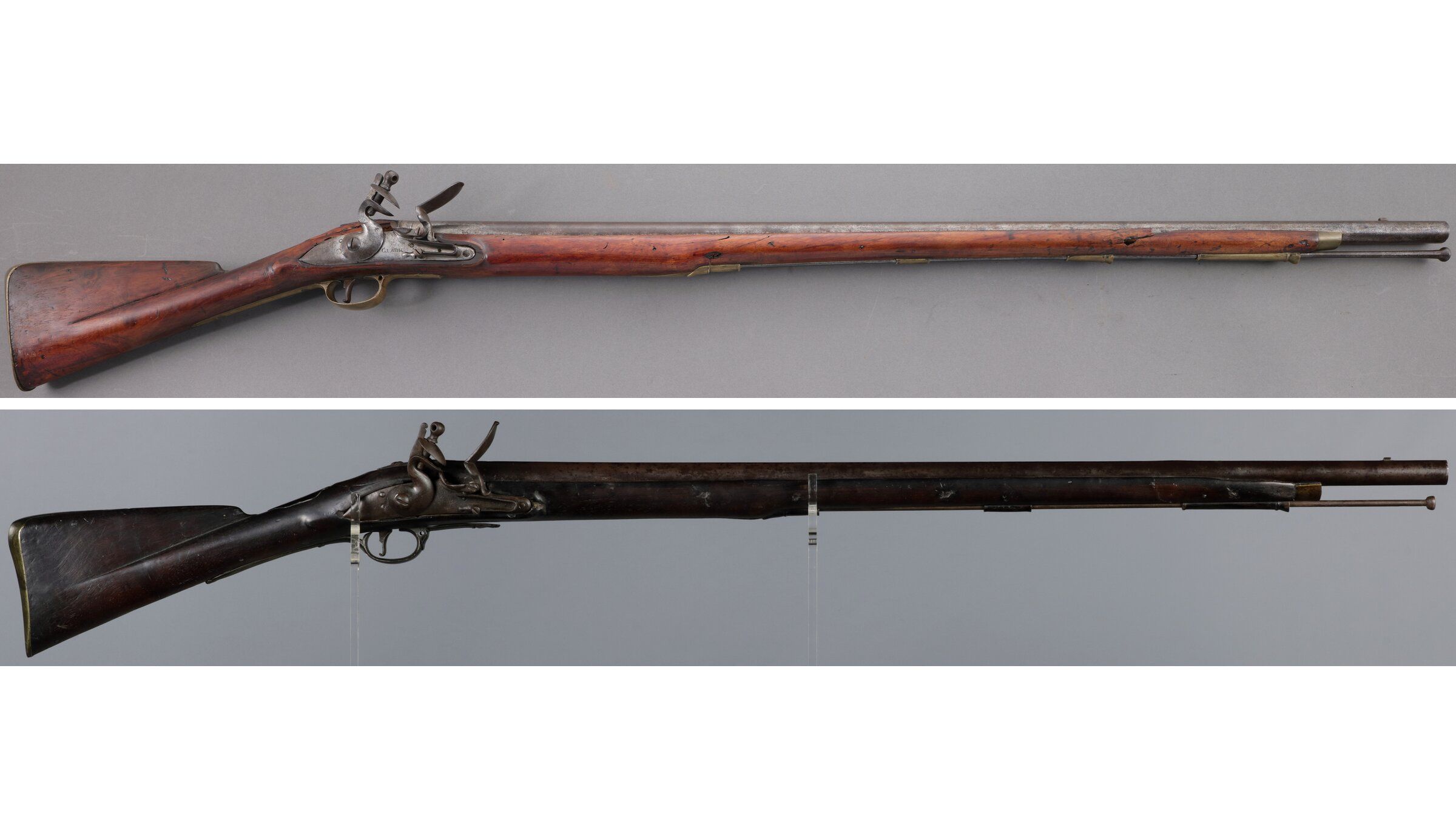 Two British Brown Bess Pattern Flintlock Muskets | Rock Island Auction