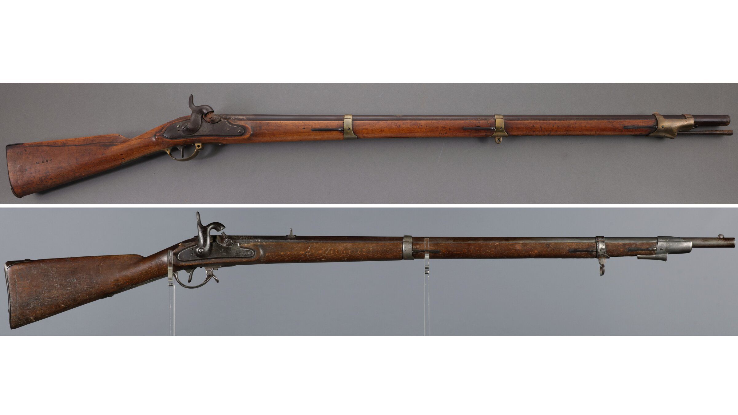 Two European Percussion Muskets | Rock Island Auction