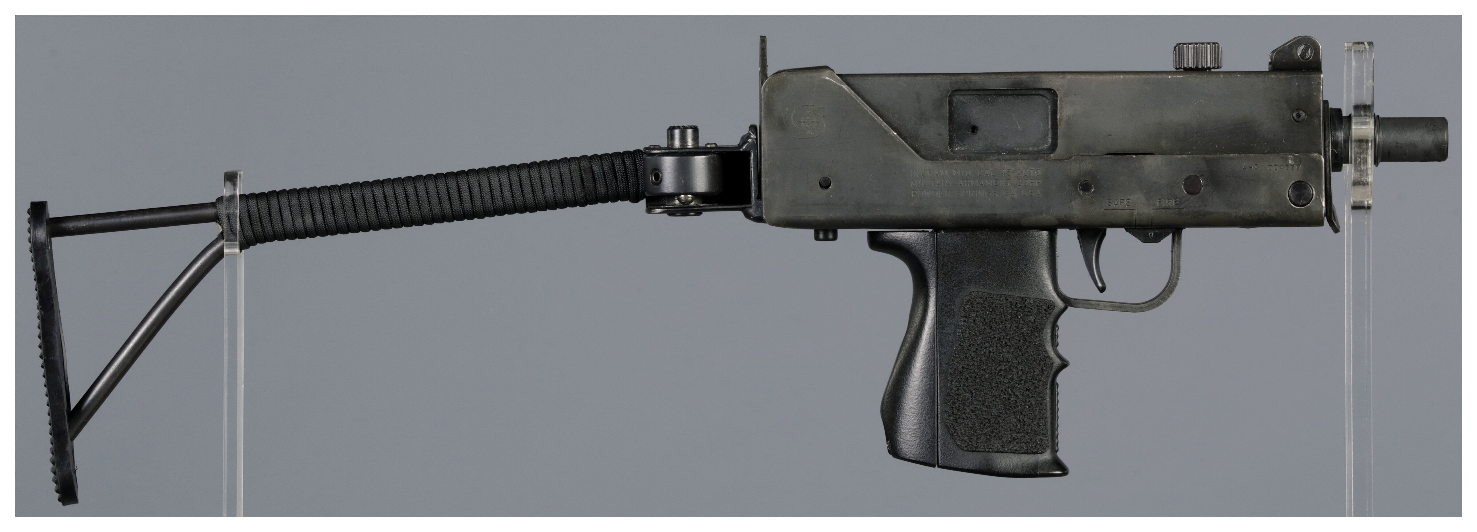 MAC M10, Class III/NFA Fully Transferable Machine Gun | Rock Island Auction