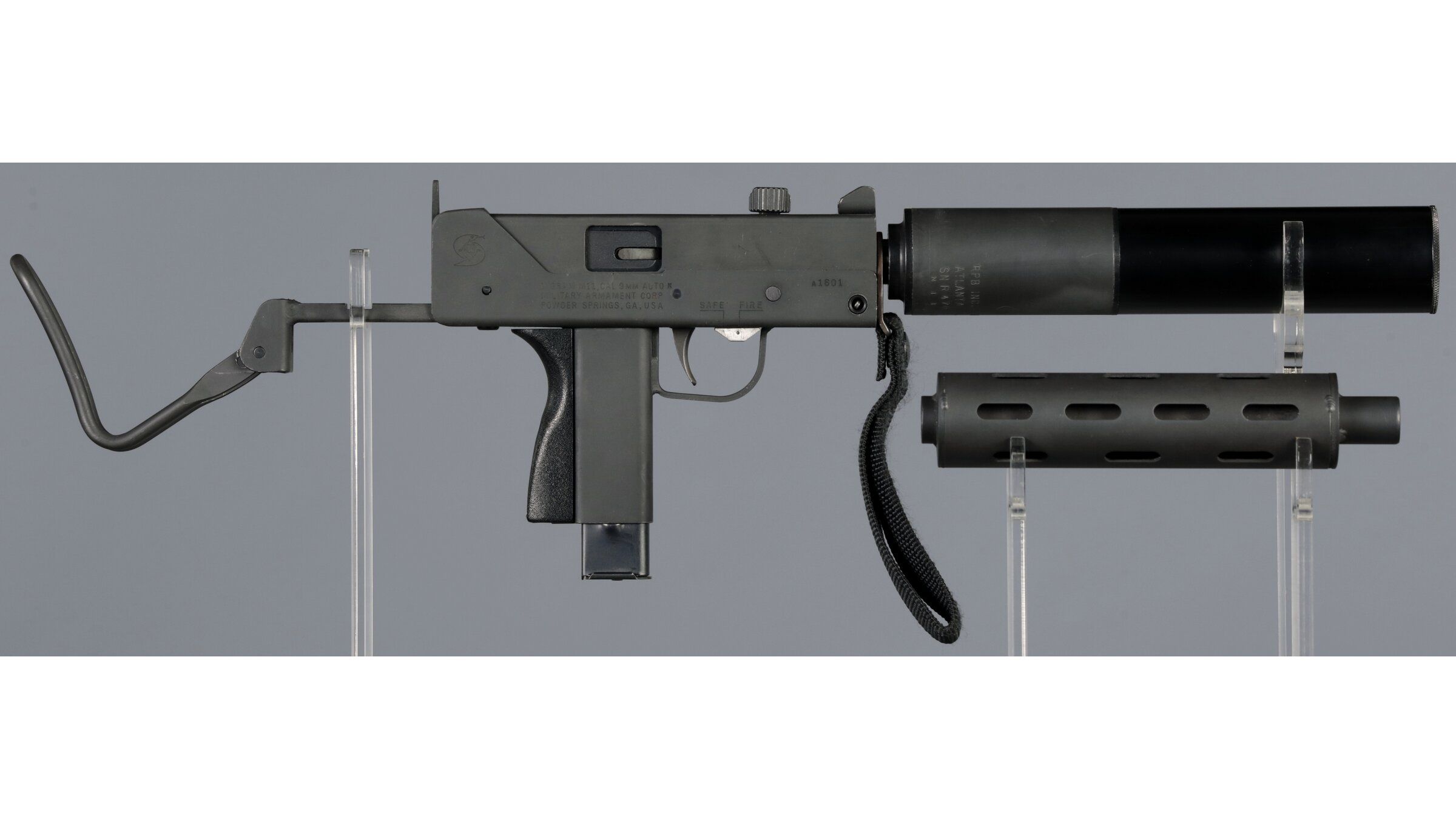 RPB/MAC M11 Submachine Gun with Silencer, Class III/NFA | Rock Island ...