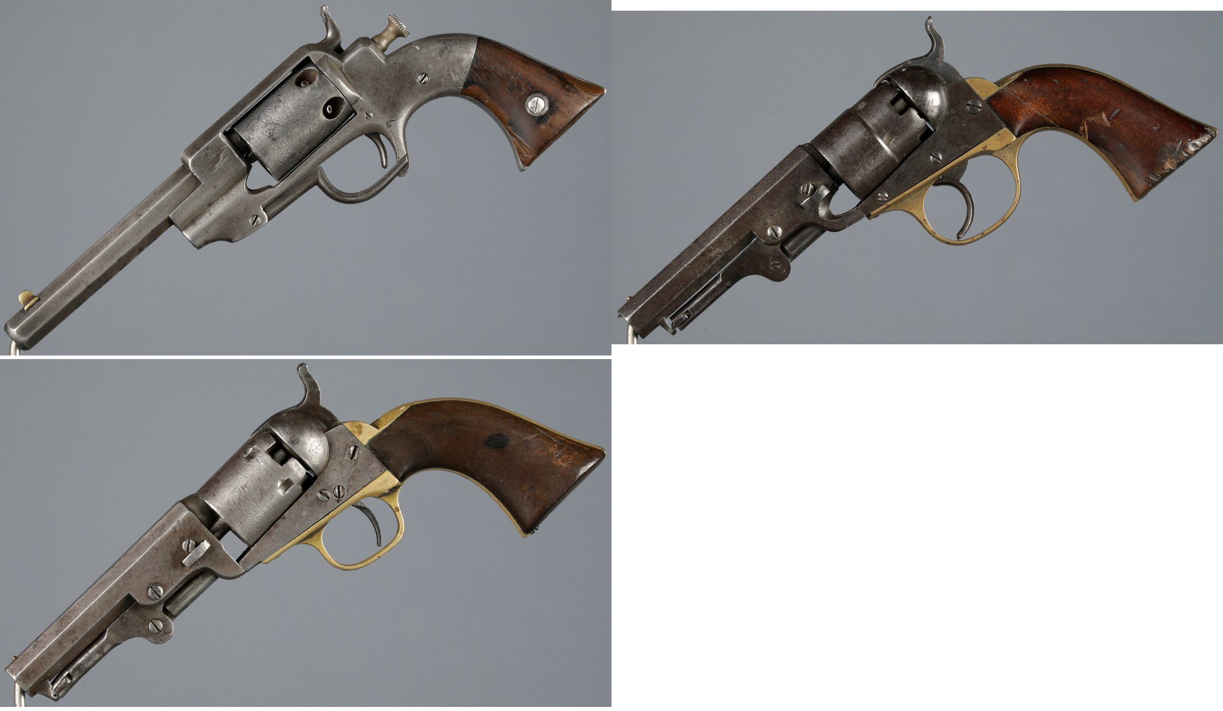 Three Antique American Percussion Revolvers | Rock Island Auction