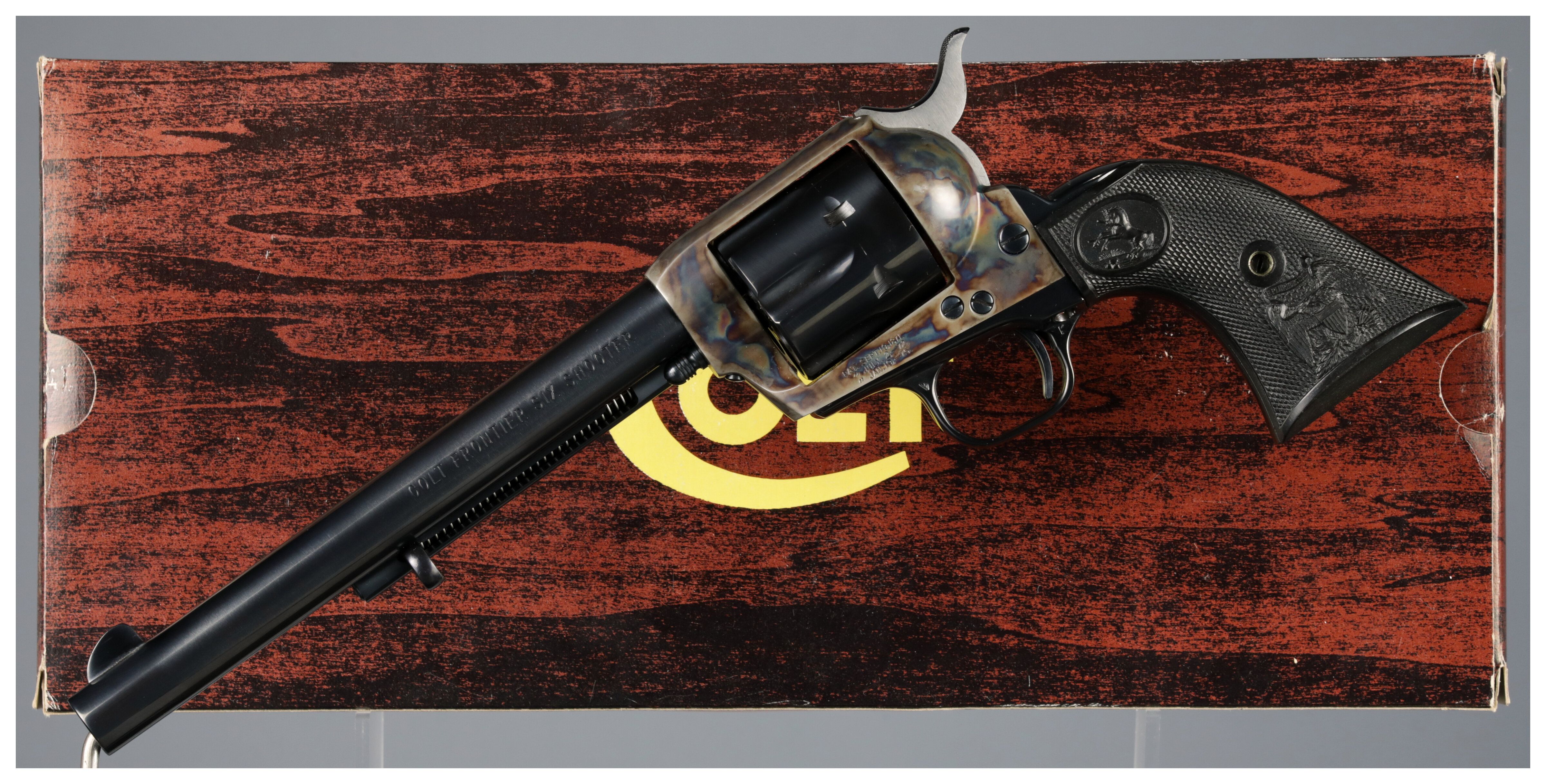 Colt Black Powder Frame Third Gen Single Action Army with Box | Rock ...