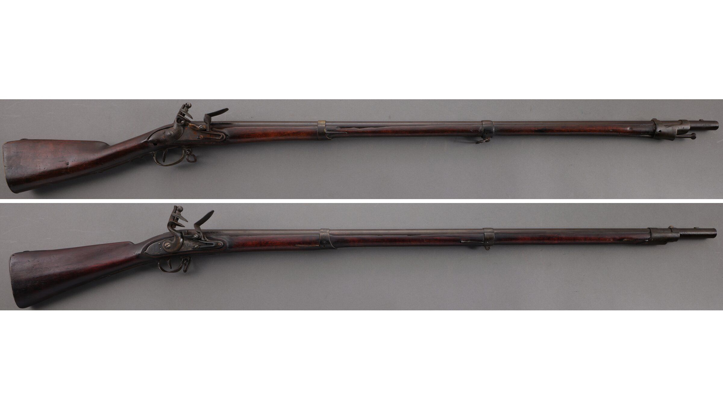 Two Virginia Type Flintlock Muskets | Rock Island Auction