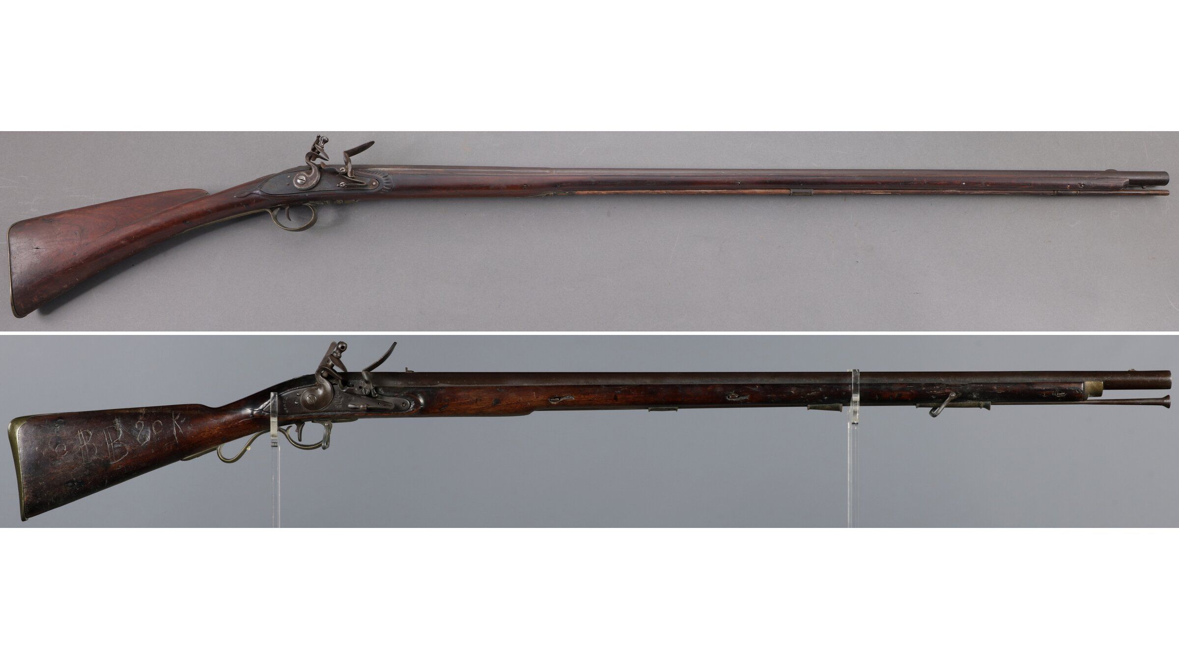 Two Flintlock Muskets | Rock Island Auction