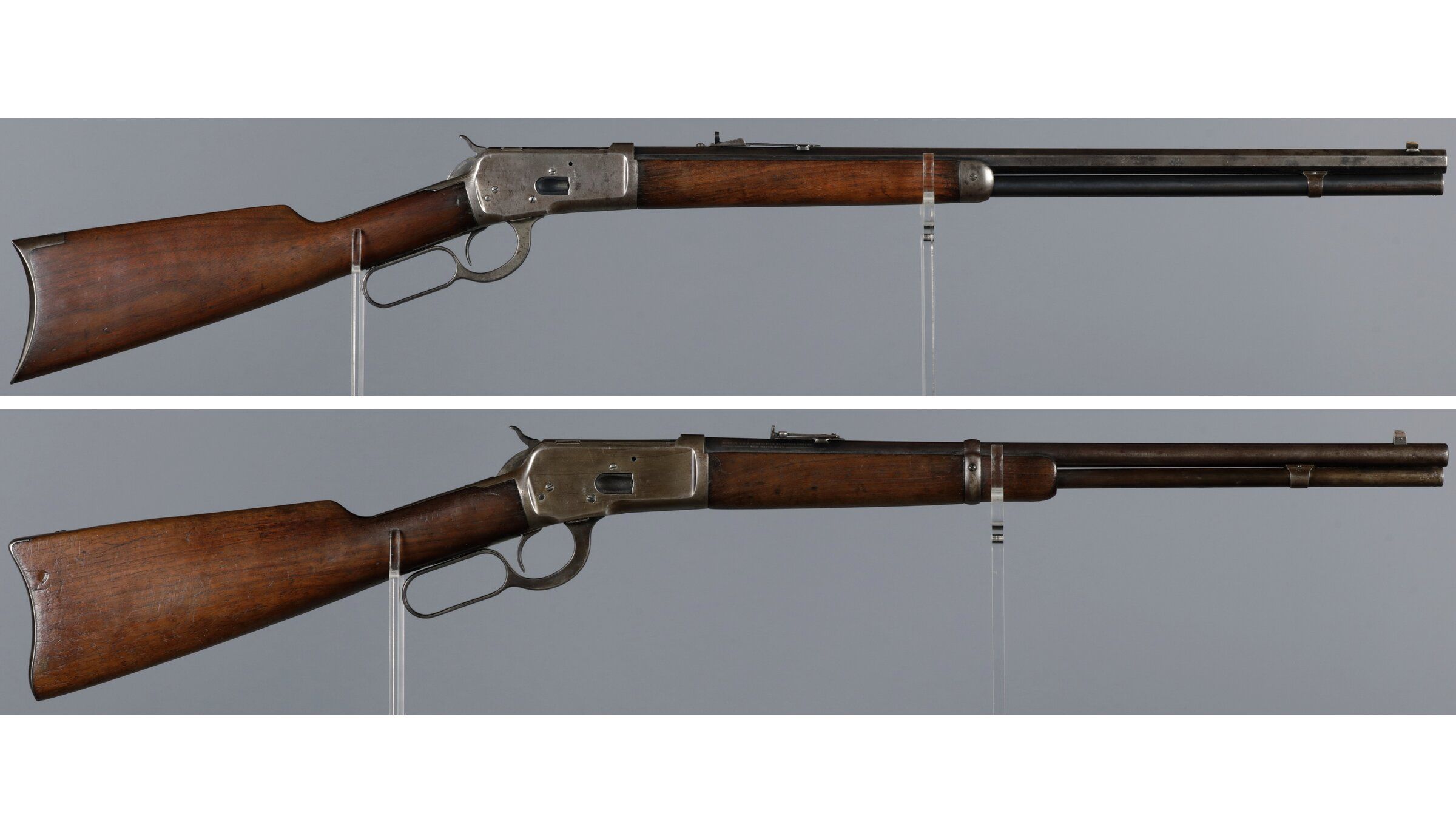 Two Winchester Model 1892 Lever Action Long Guns | Rock Island Auction