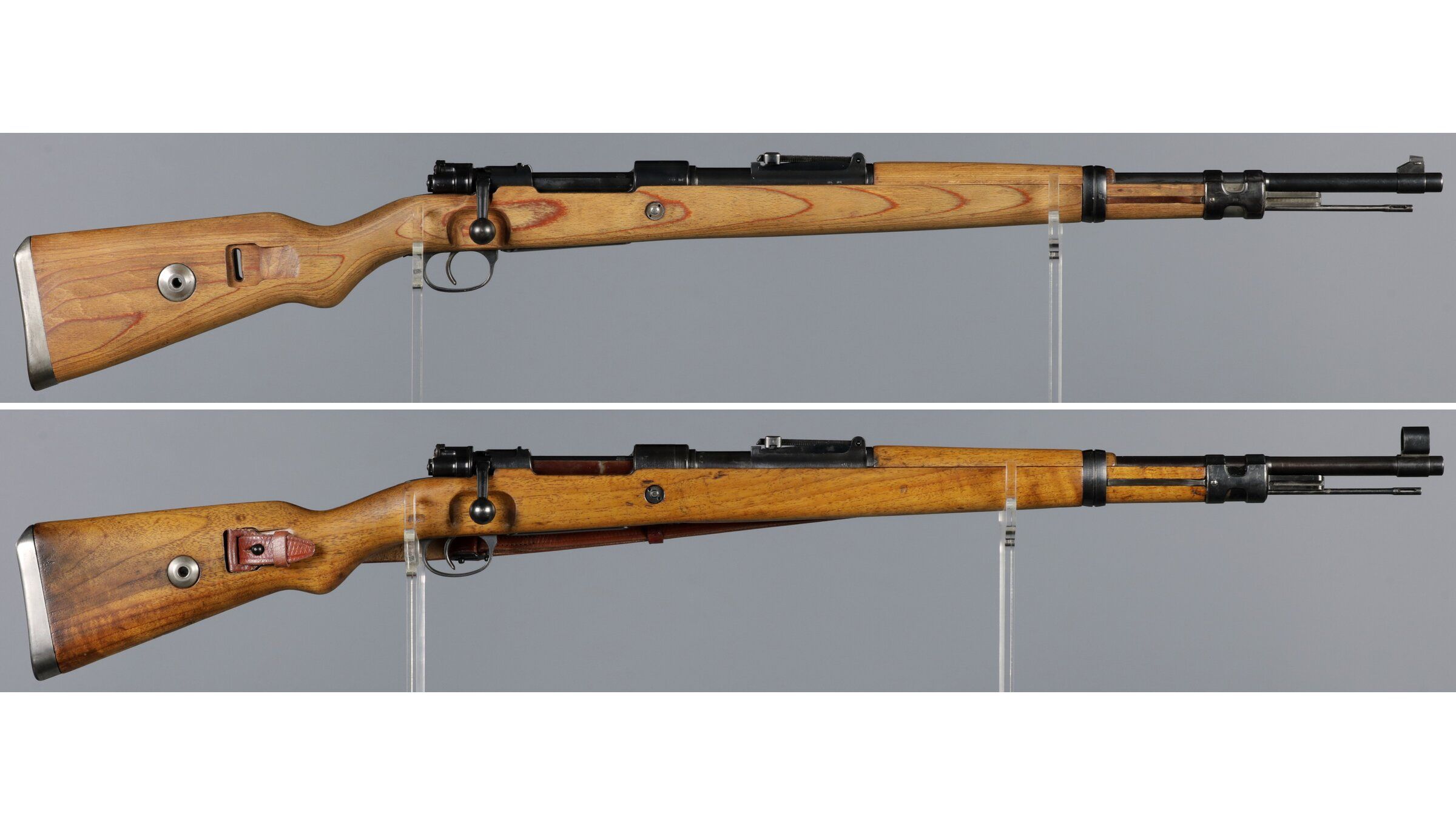 Two World War II German Military K98k Bolt Action Rifles | Rock Island ...