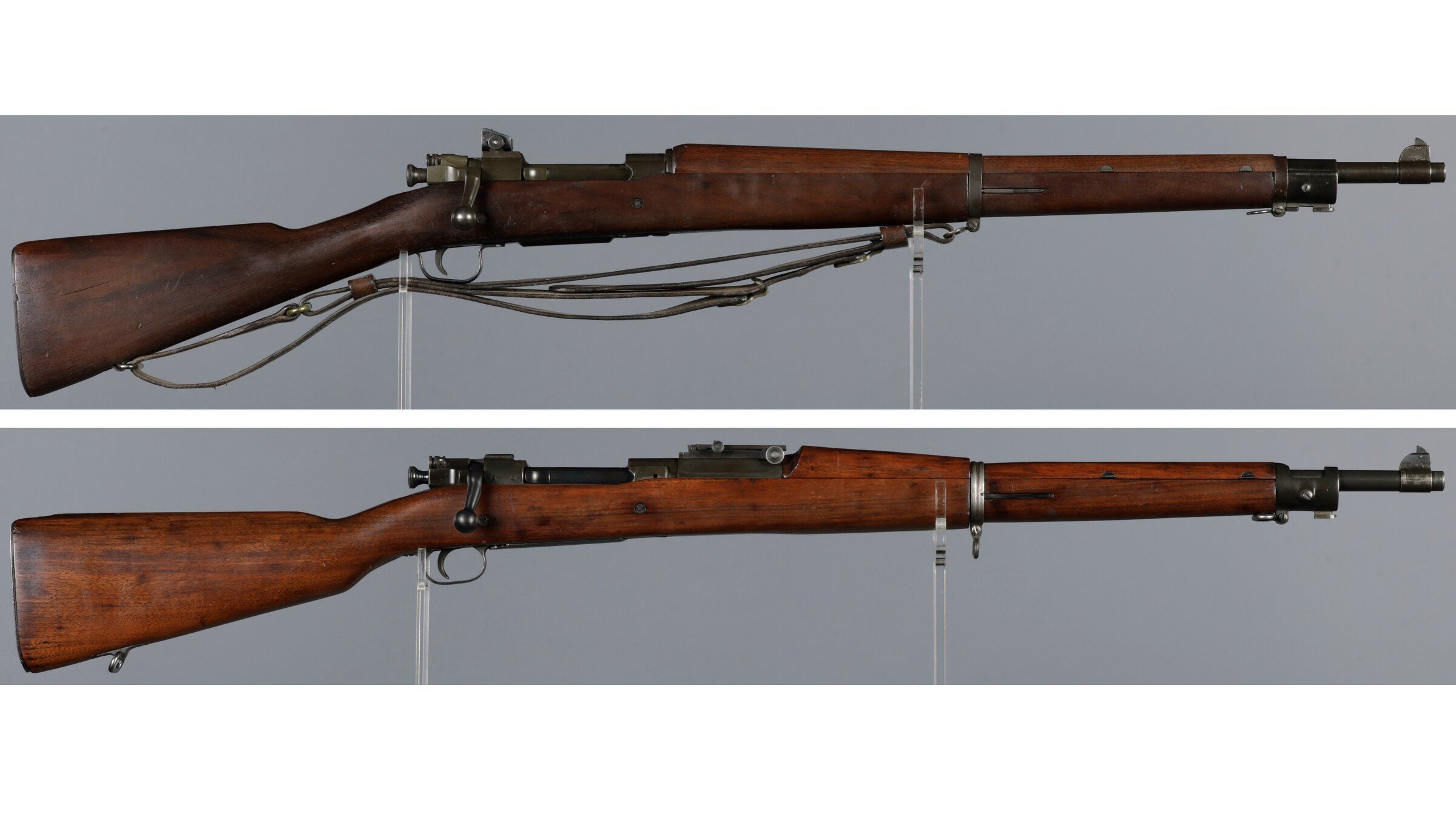 Two WWII U.S. Model 1903 Pattern Military Rifles | Rock Island Auction