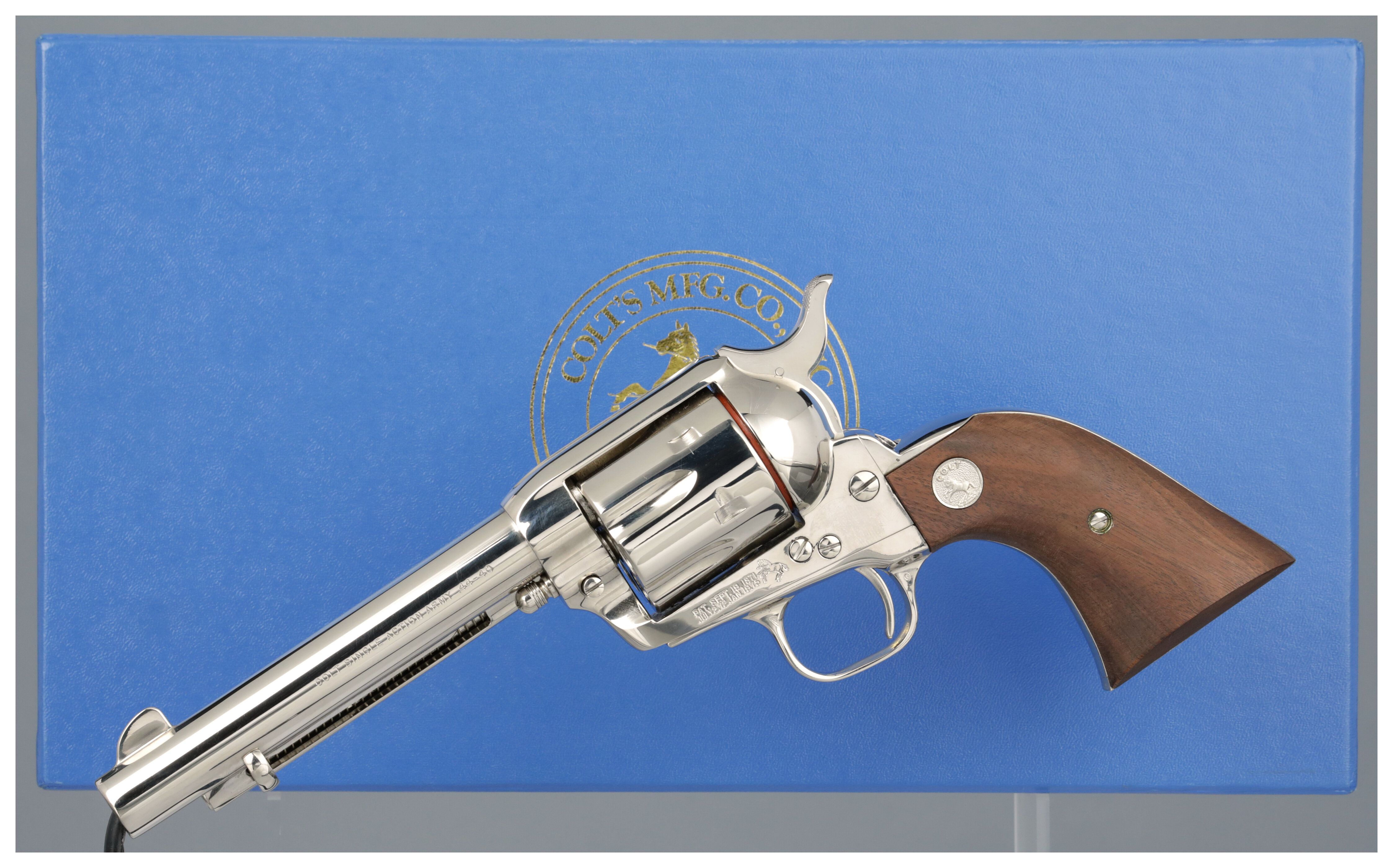 Colt Third Generation Single Action Army Revolver with Box | Rock Island Auction