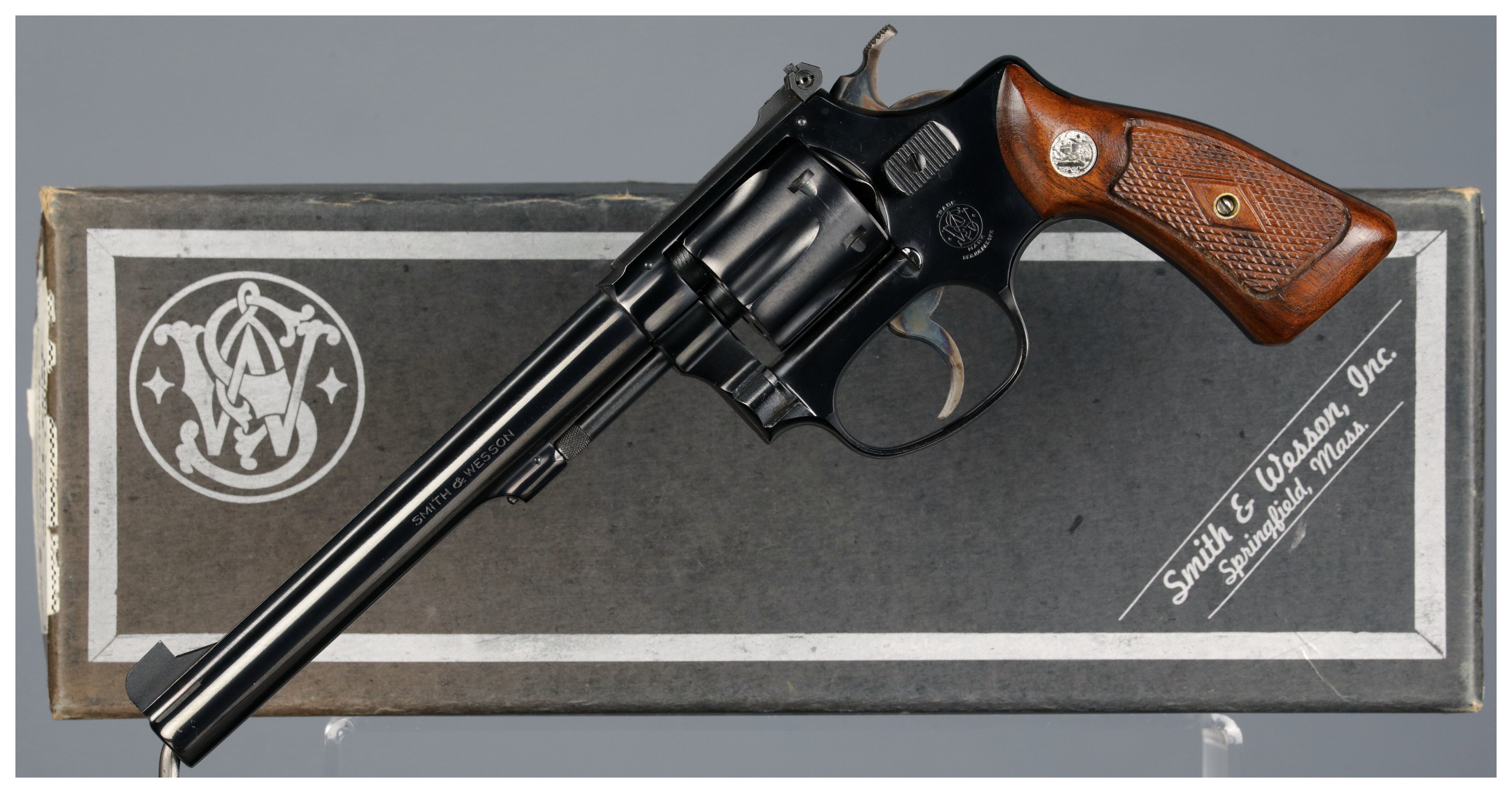 Smith & Wesson .22/32 Target Pre-Model 35 Revolver with Box | Rock ...