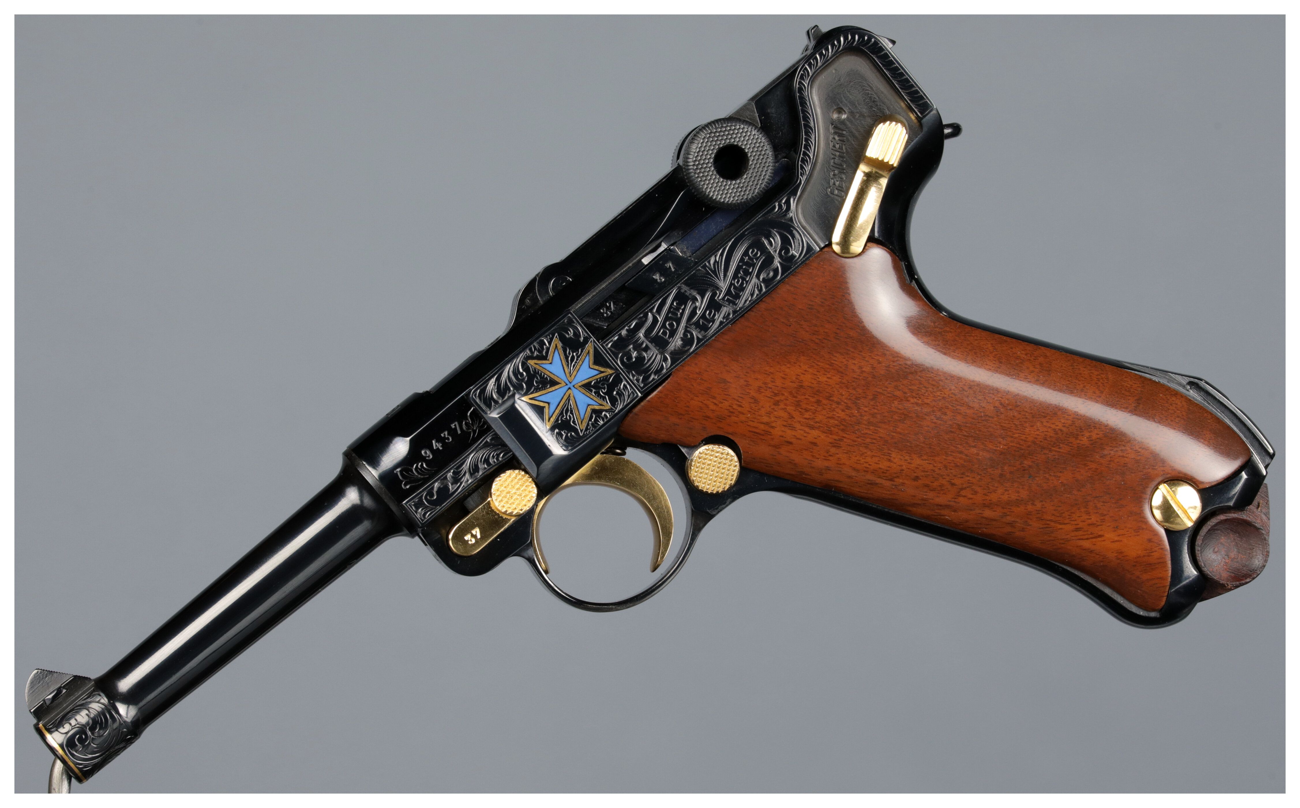 Mauser/AHF "S/42" "1936" Luger, Pour le Merite Limited Edition | Rock ...