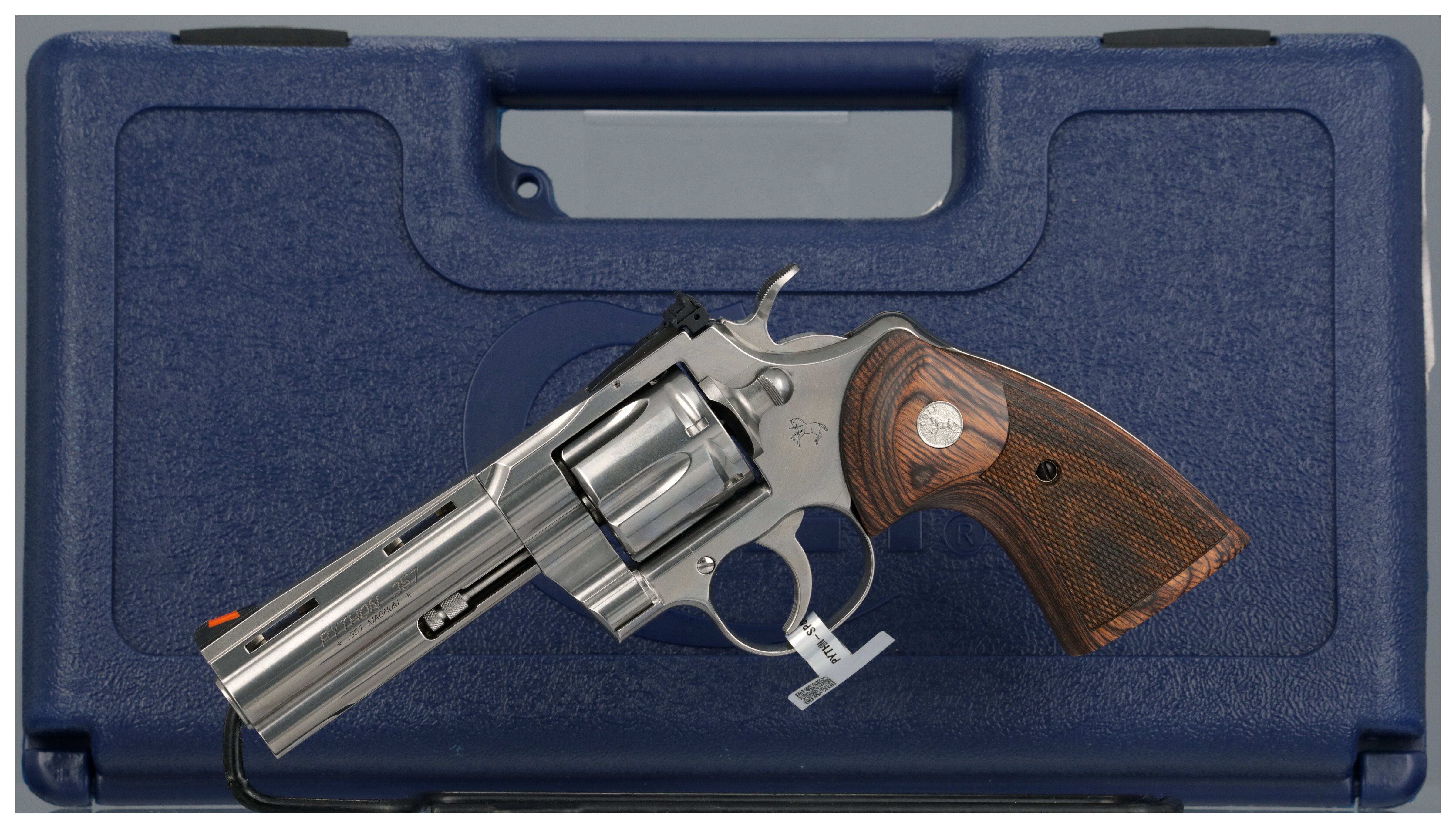 Colt Python Double Action Revolver with Case | Rock Island Auction