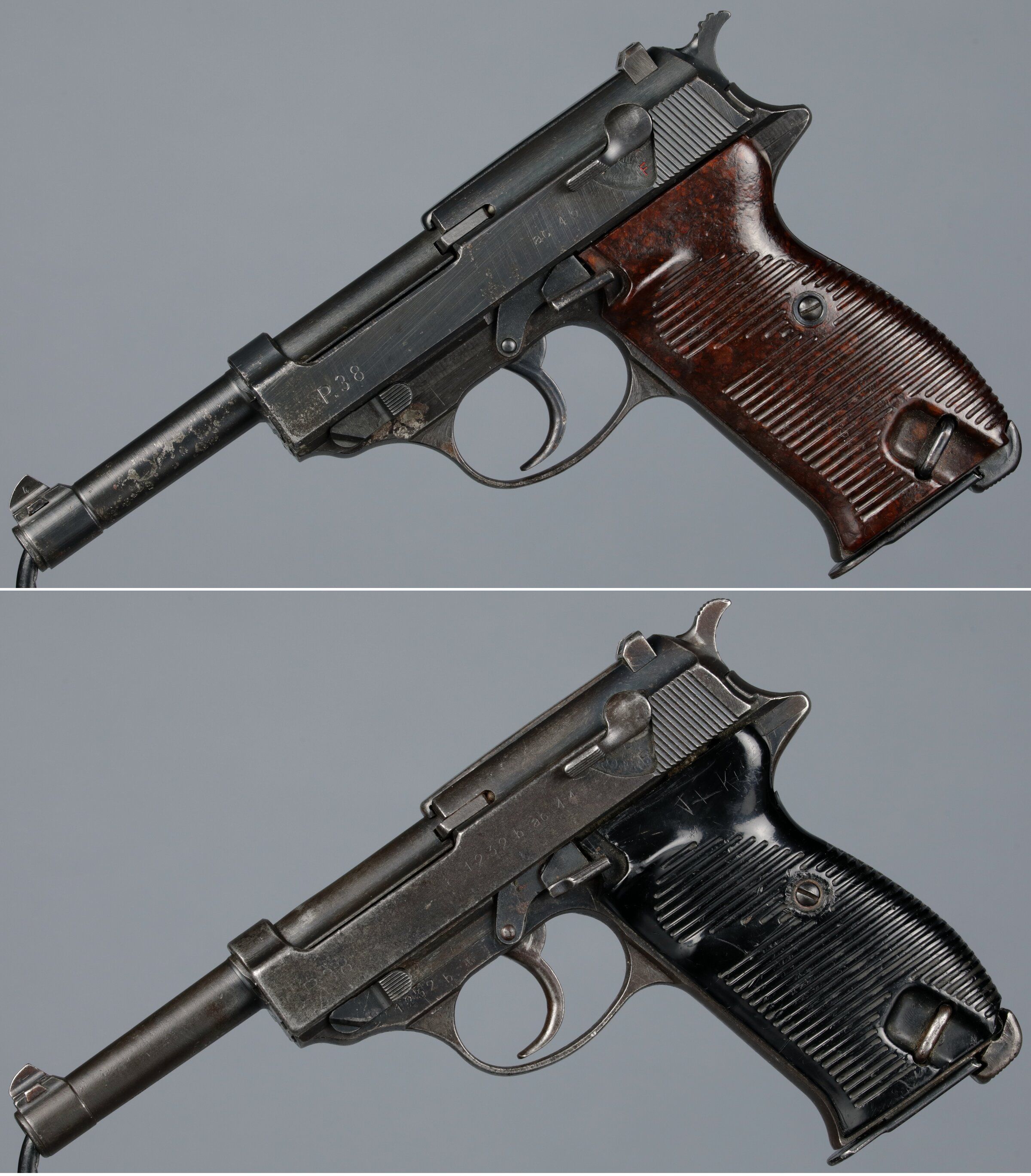 Two Walther P.38 Semi-Automatic Pistols | Rock Island Auction