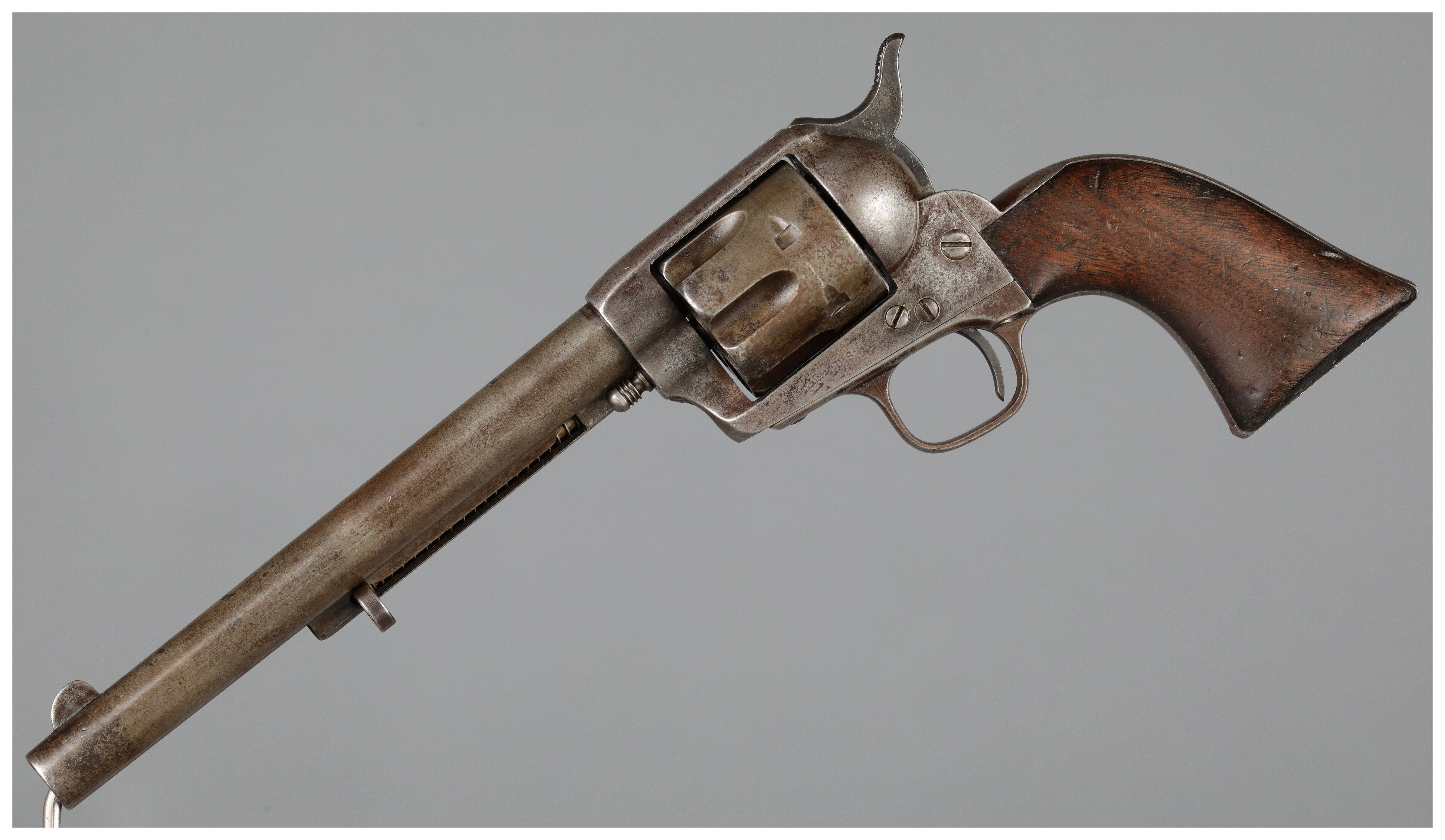 U.S. Colt Cavalry Single Action Army Revolver with Kopec Letter | Rock ...