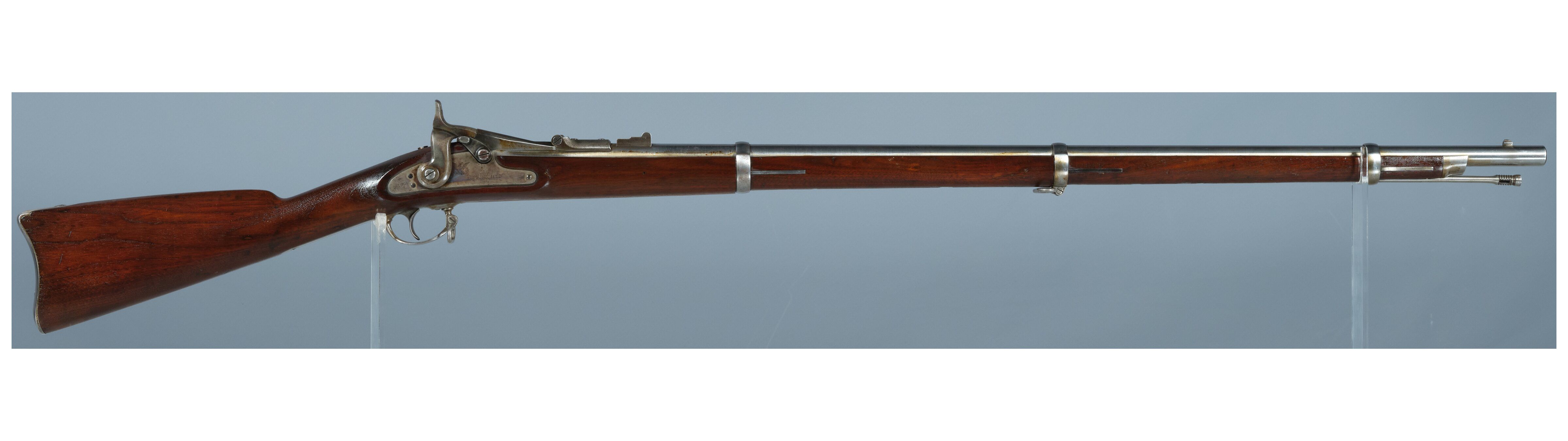 U.S. Springfield 1866 Second Allin Conversion Trapdoor Rifle | Rock ...