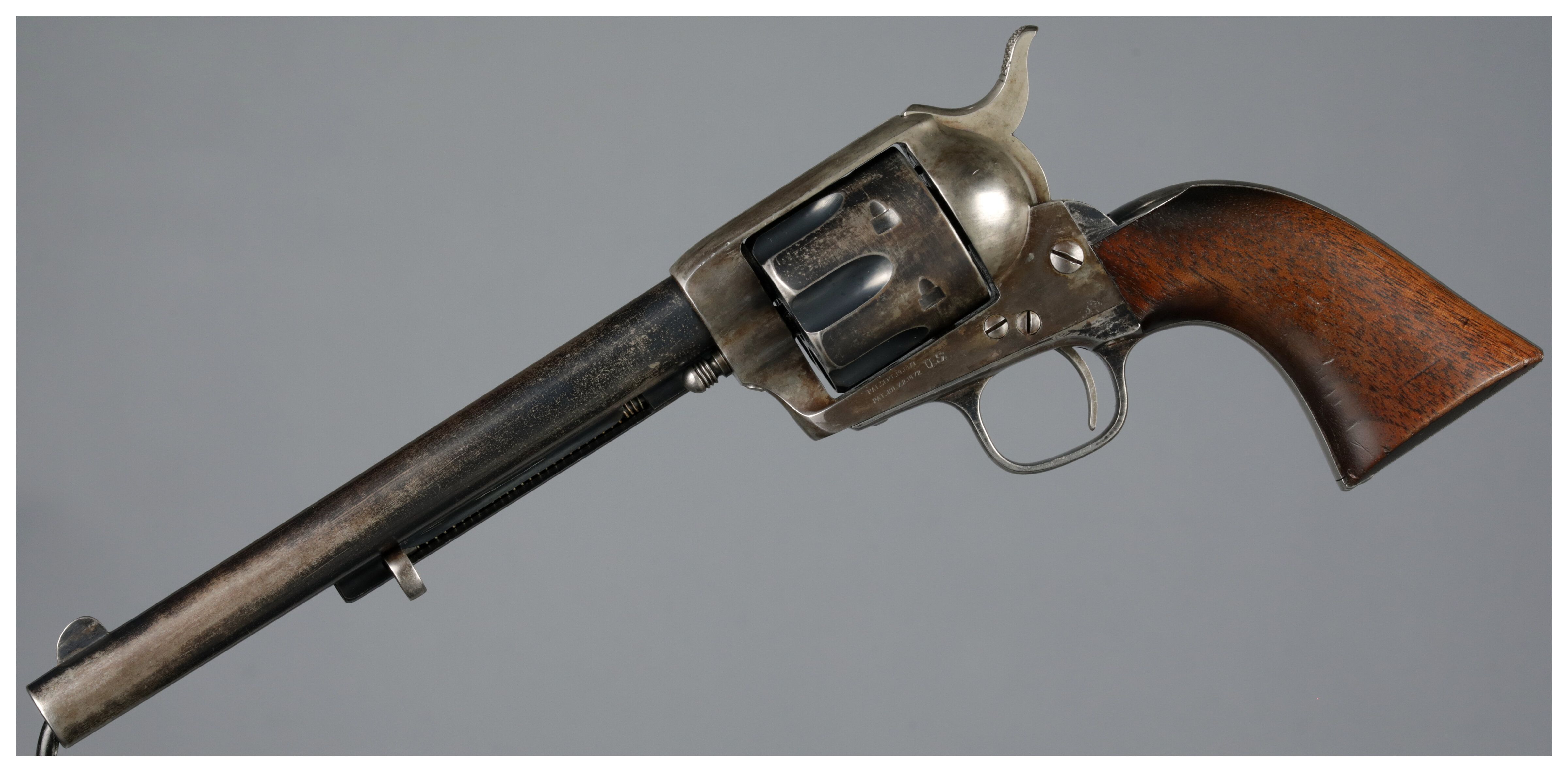 New York Militia Colt Cavalry Model Single Action Army Revolver | Rock ...