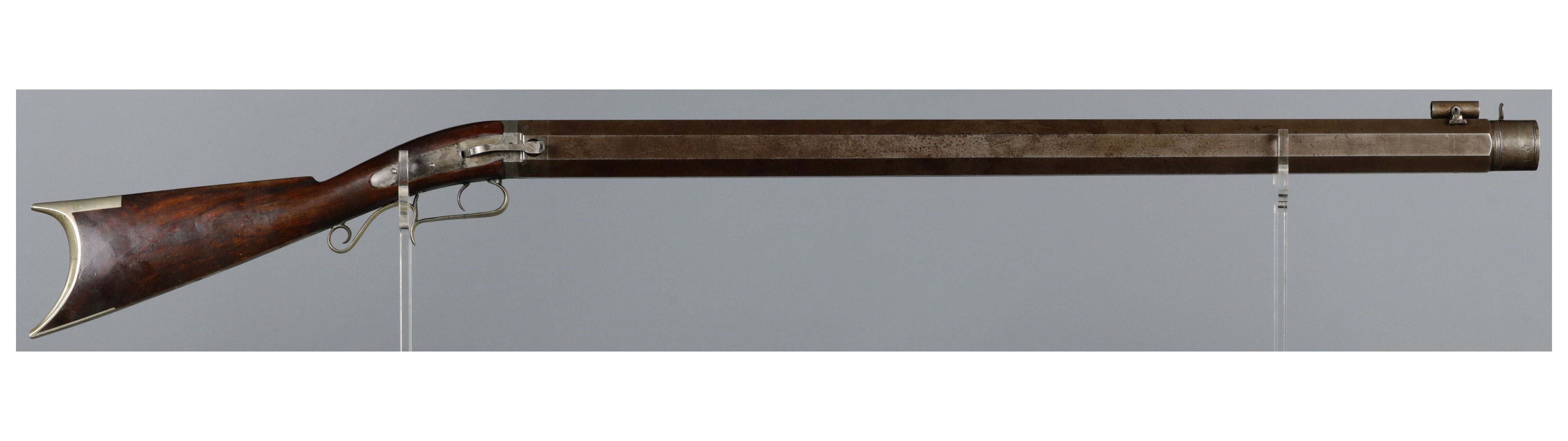 J. Voorhees Marked Bench Rest Target "Mule Ear" Rifle | Rock Island Auction