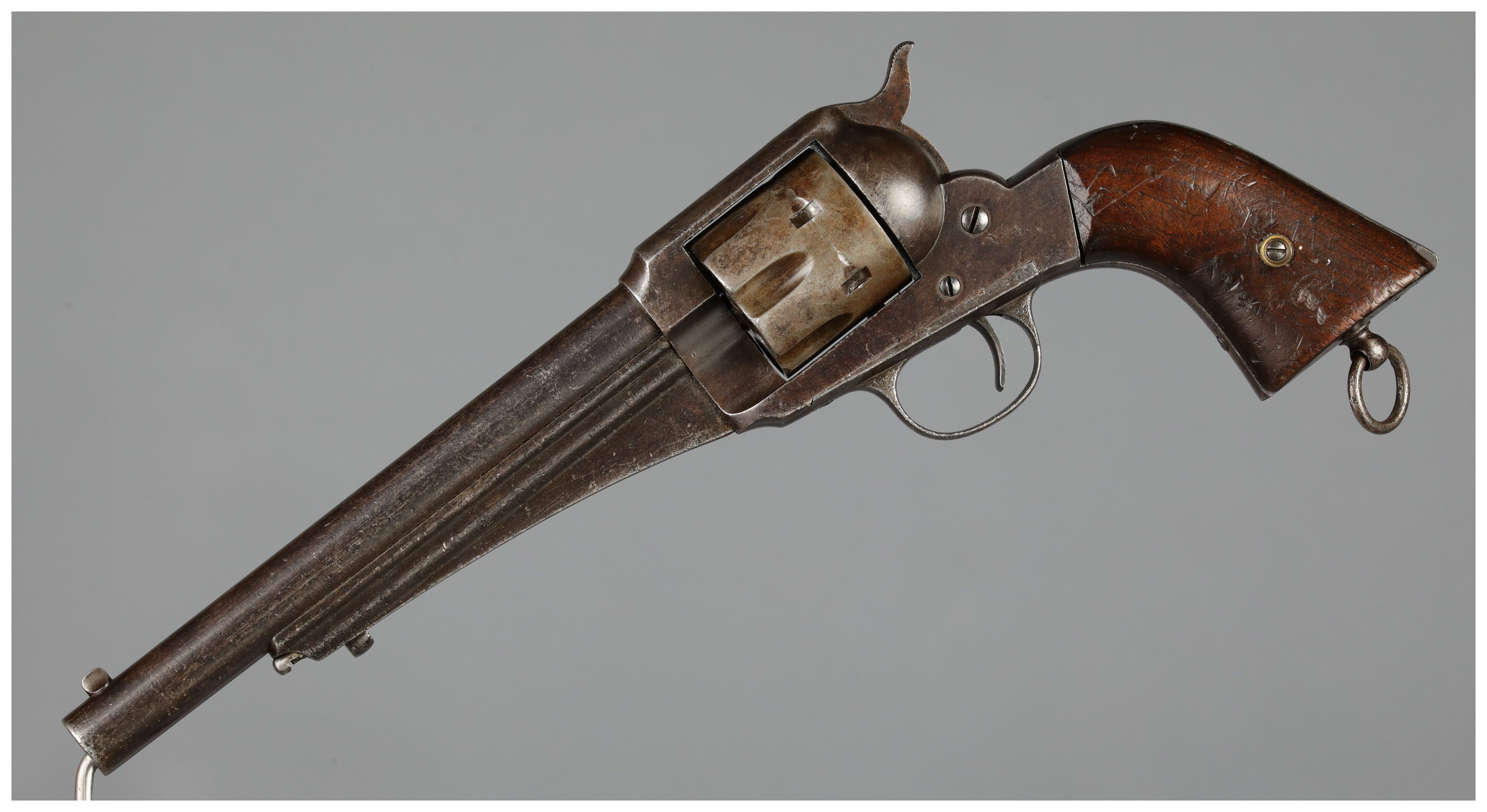 Blued E. Remington & Sons Model 1875 Single Action Army Revolver | Rock ...
