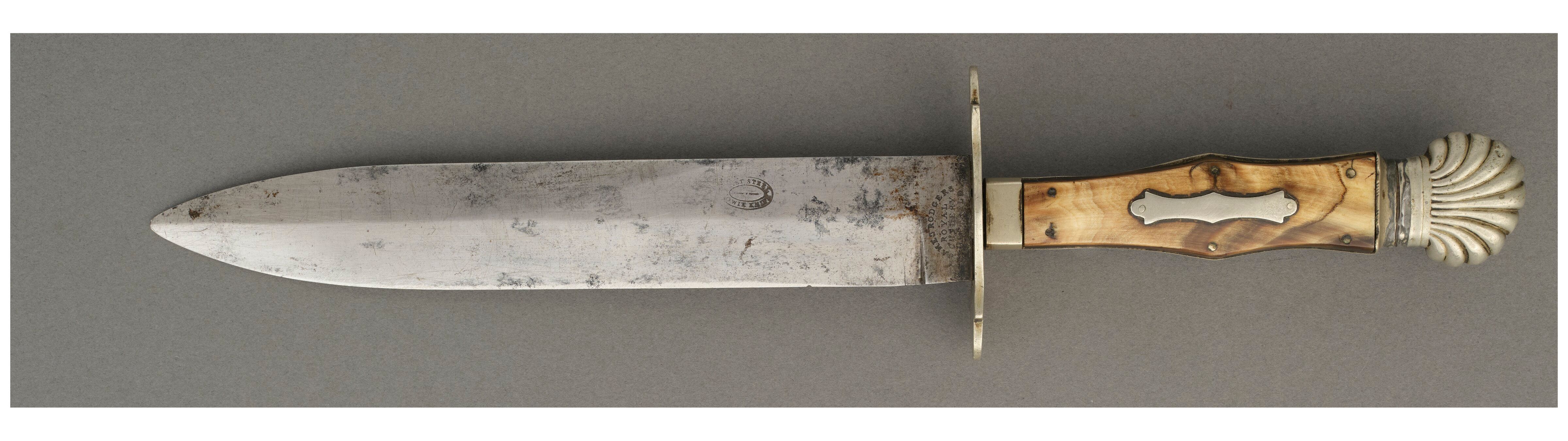James Rodgers Sheffield Bowie Knife | Rock Island Auction