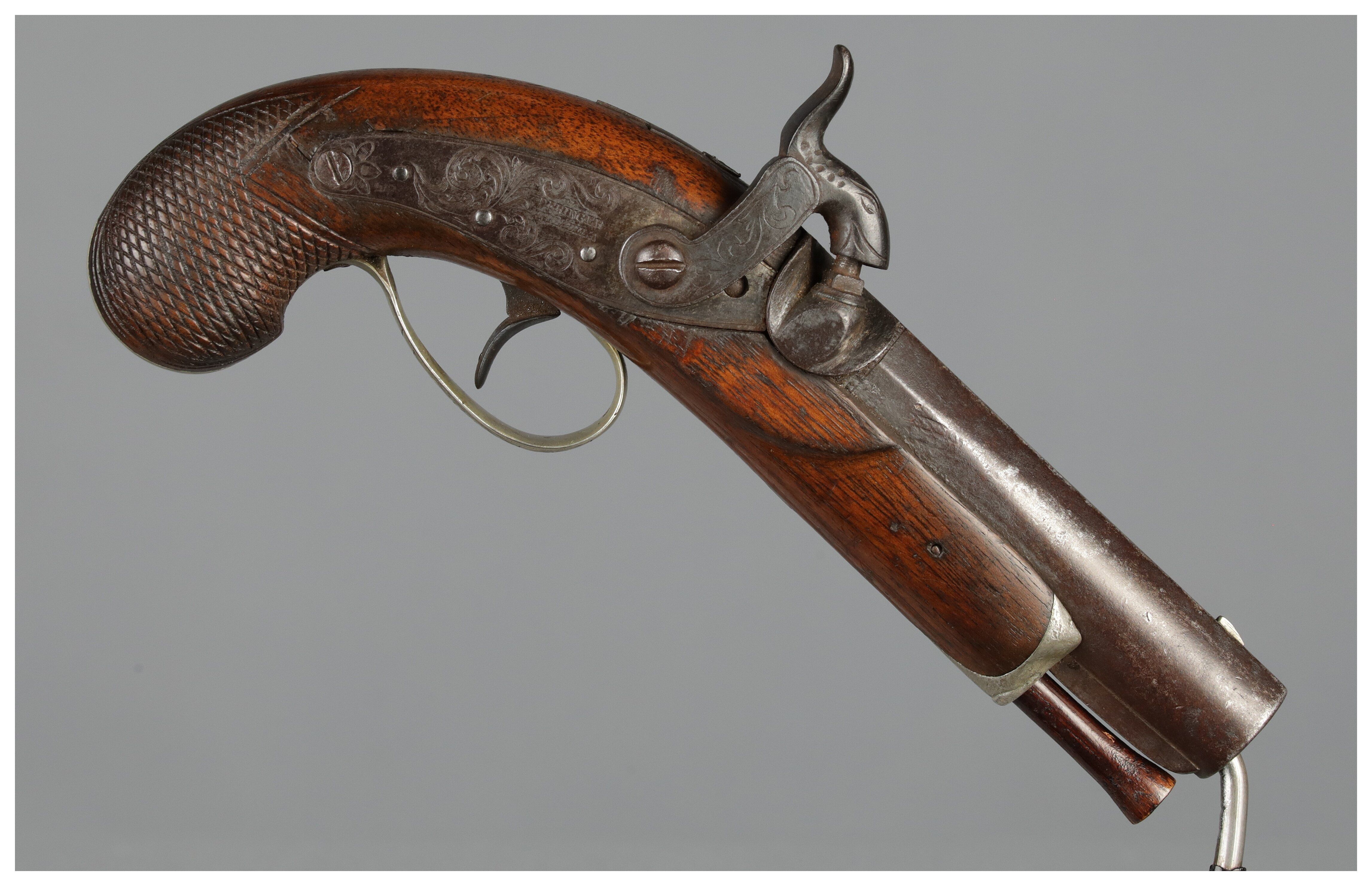 Philadelphia Deringer Percussion Pocket Pistol | Rock Island Auction
